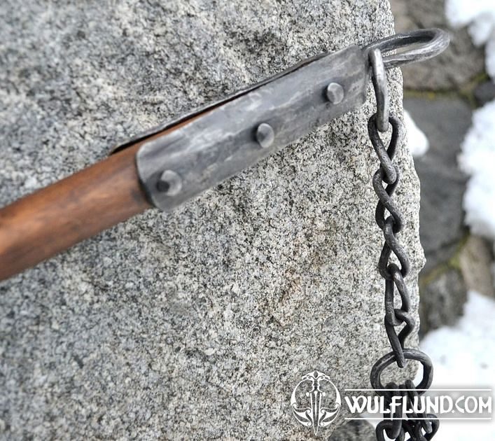 Flegel, Waffe, mittelalterliche Stangenwaffe Axt Waffen Wir lassen ...