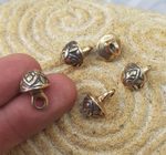 MEDIEVAL BUTTON, 14th-15th century, bronze Wulflund