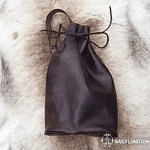 MEDIEVAL LEATHER BAG - KNAPSACK - GOTHIC RUCKSACK Wulflund
