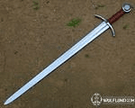 ROHAN, medieval sword forged, sharp replica Drakkaria Medieval swords ...