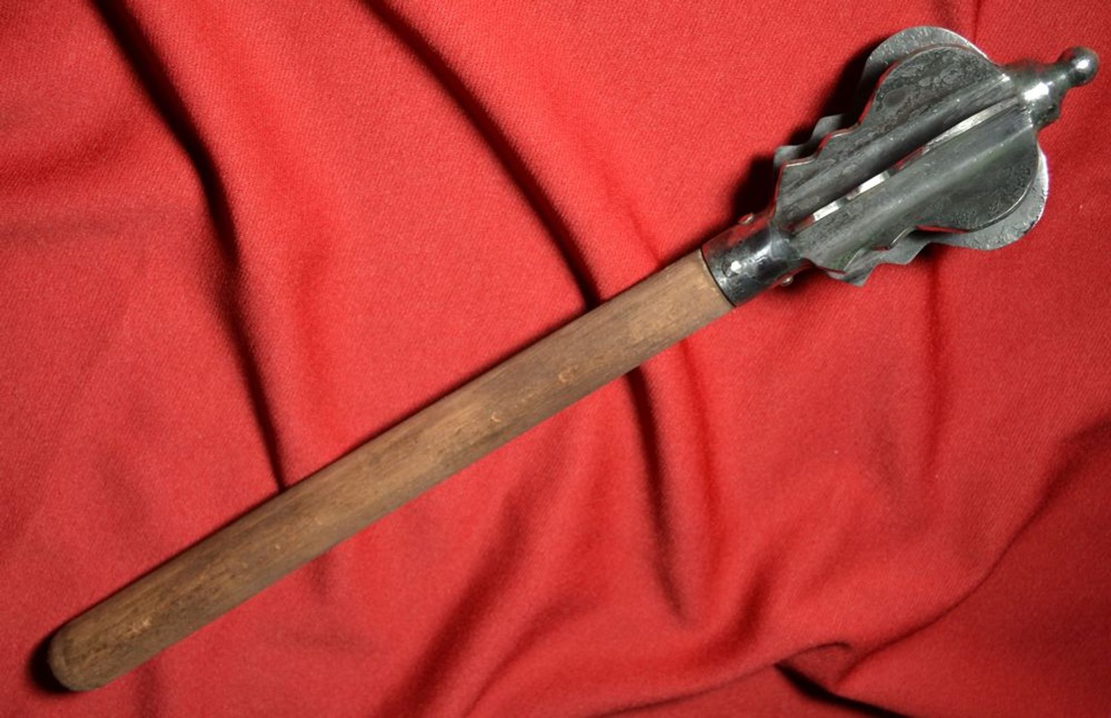 MEDIEVAL MACE, exact museum copy Wulflund