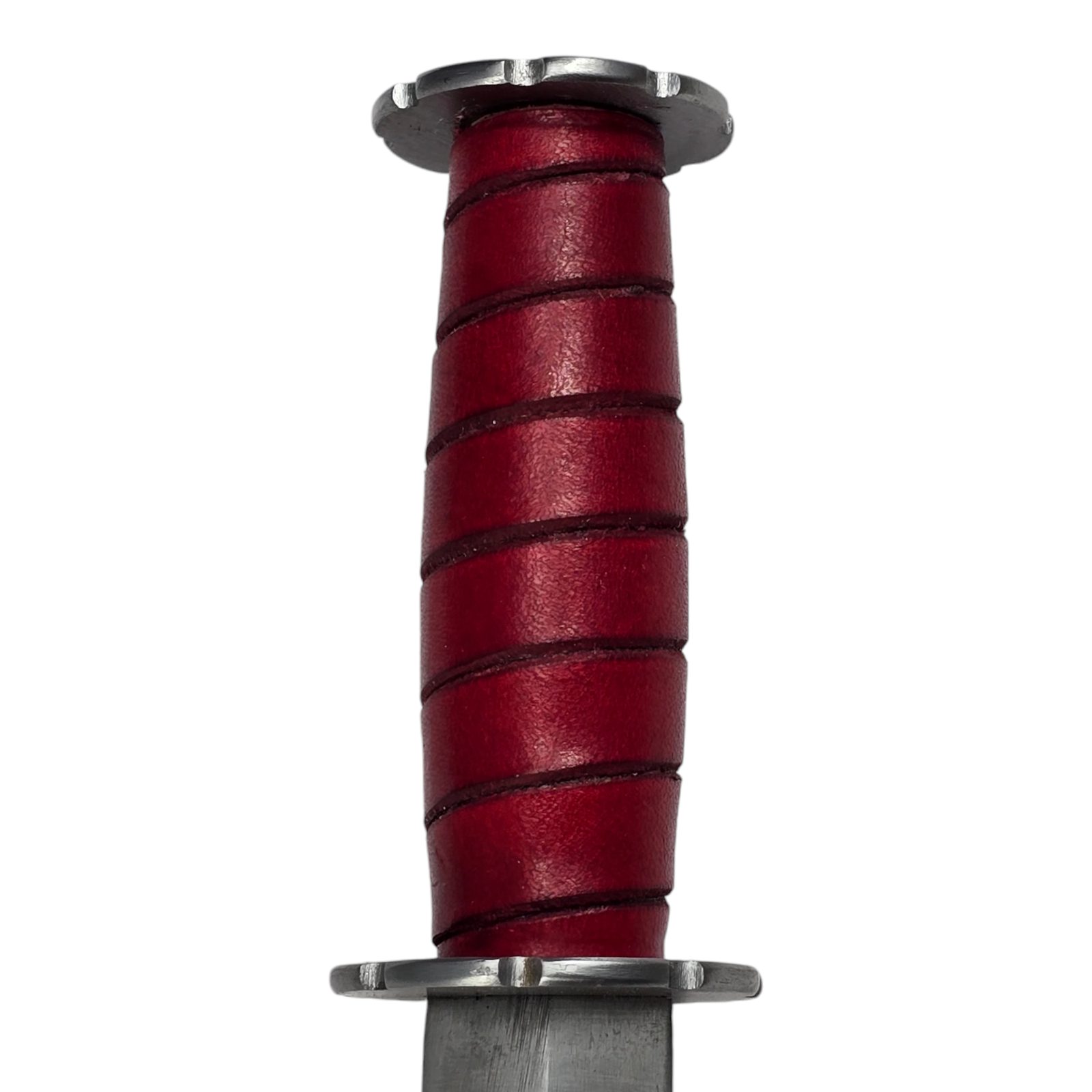 Rondel or Bollock dagger Kuttenberg, 14th century, blunt replica, red ...