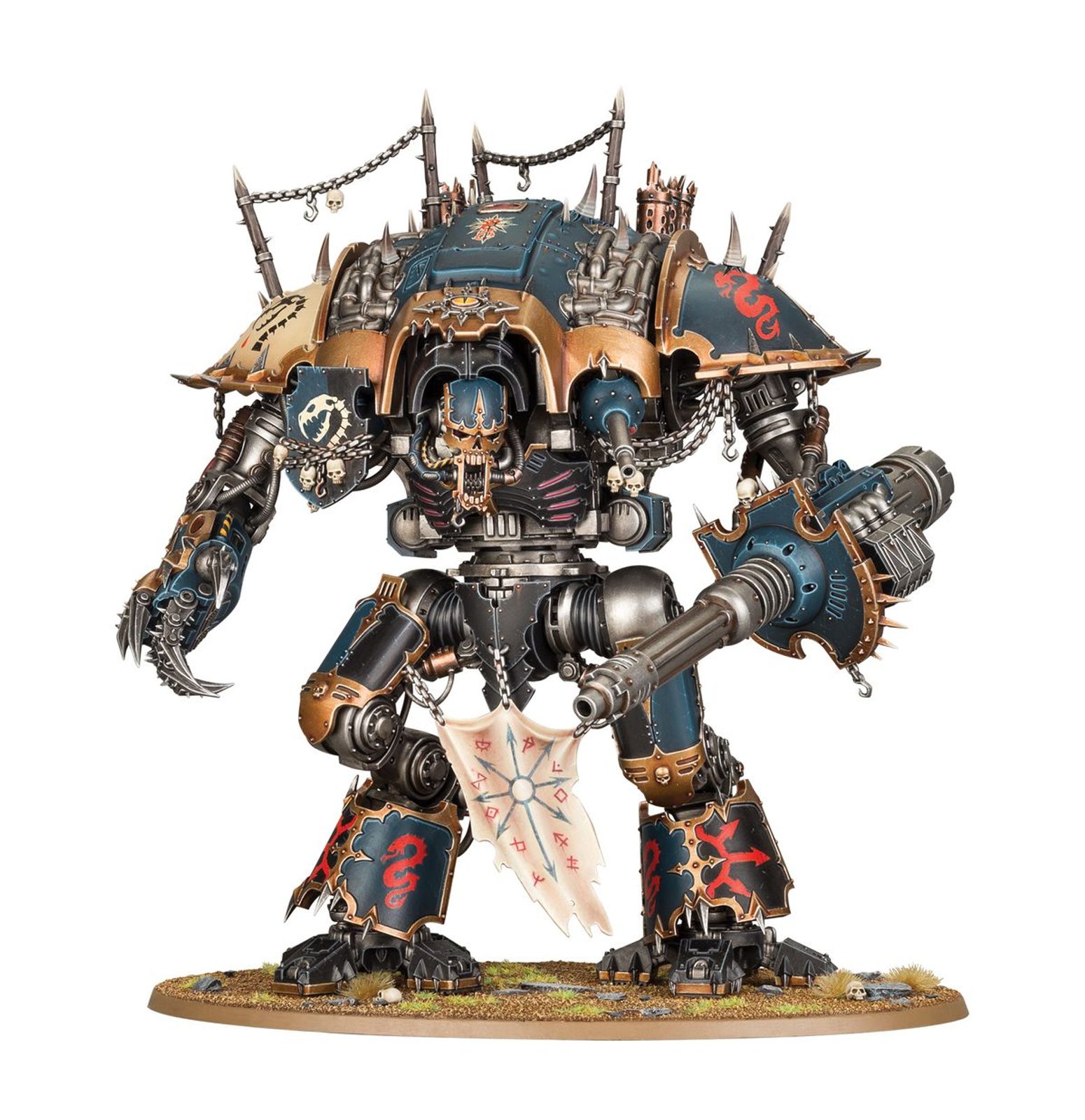 Warhammer 40k: Chaos Knights - Chaos Knight Ruinator Wulflund