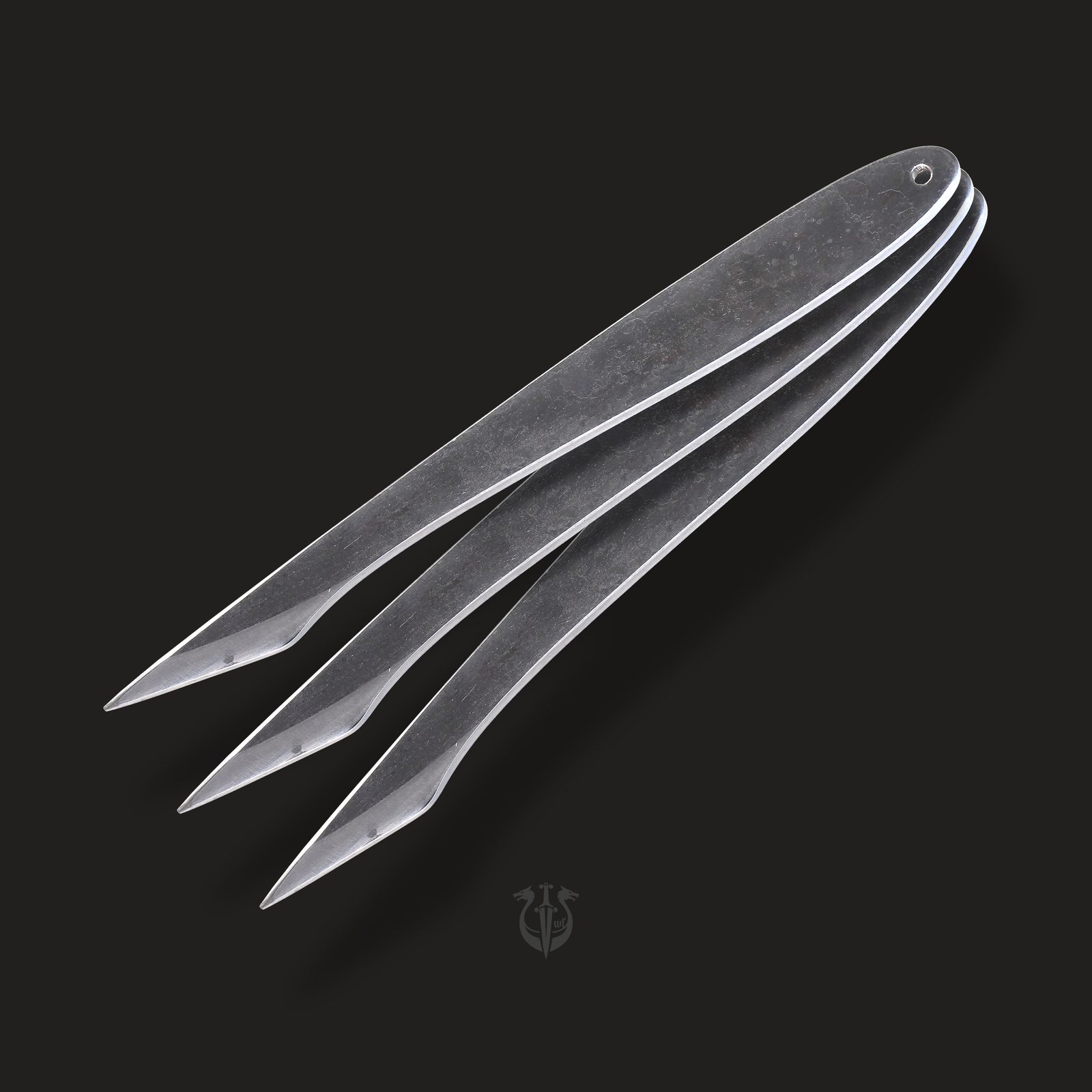 SCALPEL, professional throwing knives - 3x set Drakkaria Throwing ...