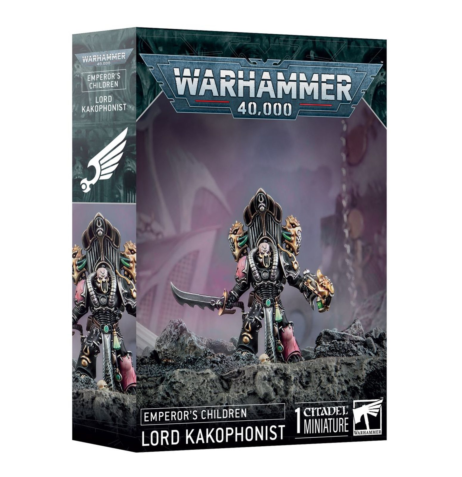 Warhammer 40k Emperors Children - Lord Kakophonist Wulflund