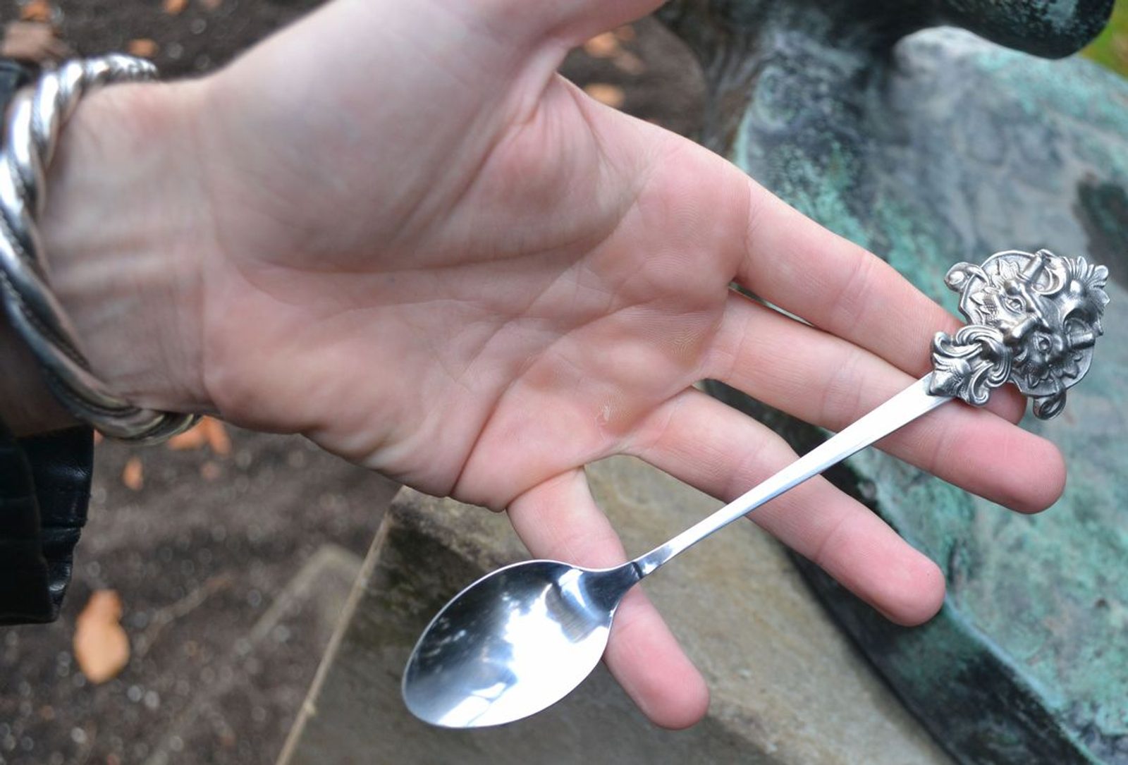 GREENMAN, tin spoon Wulflund