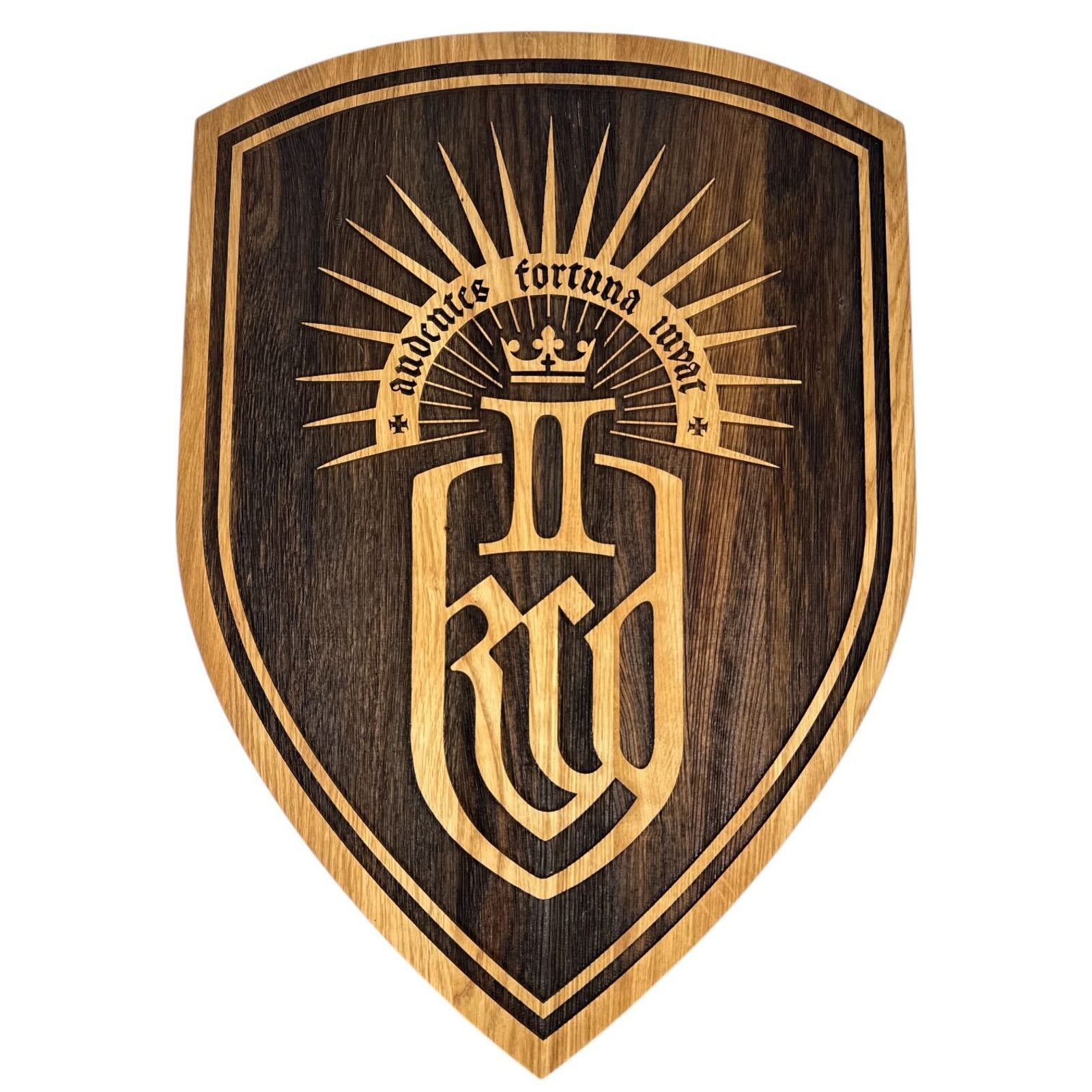 Wooden wall shield XXL, Kingdom Come: Deliverance 2 Wulflund