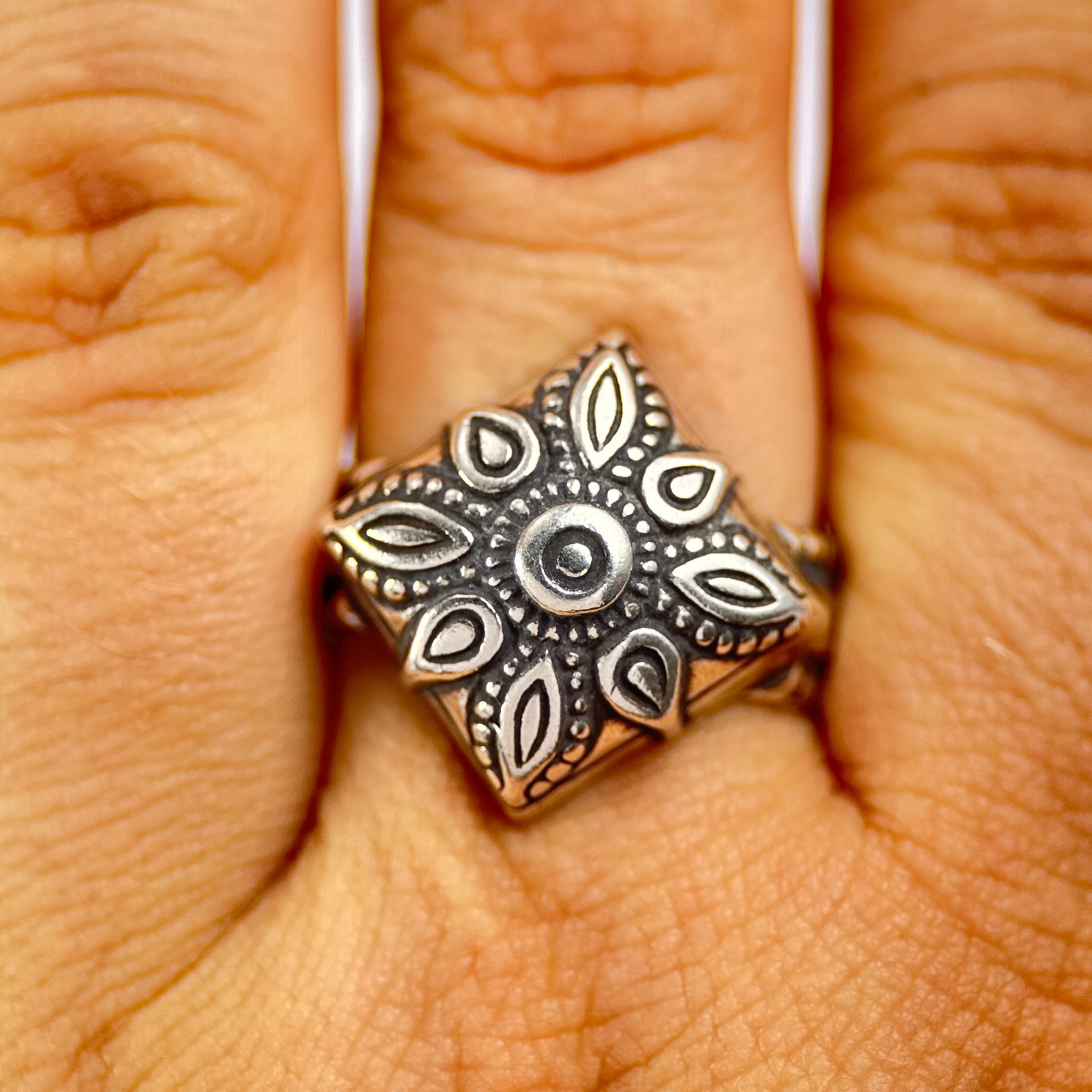 MEDIEVAL RING, 12th century, silver 925 13g Wulflund