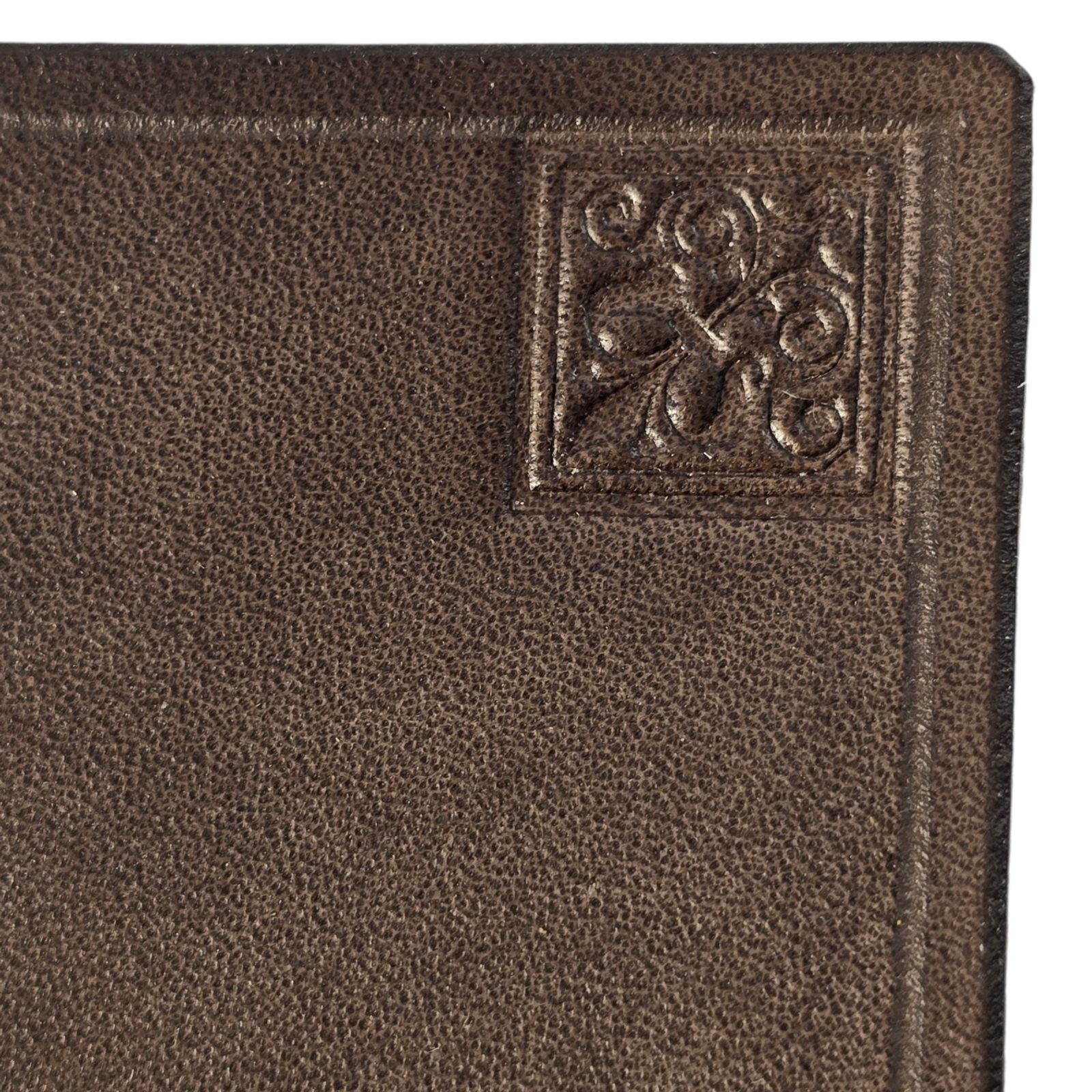 BOHEMIA, medieval leather notebook, unlined, brown Wulflund