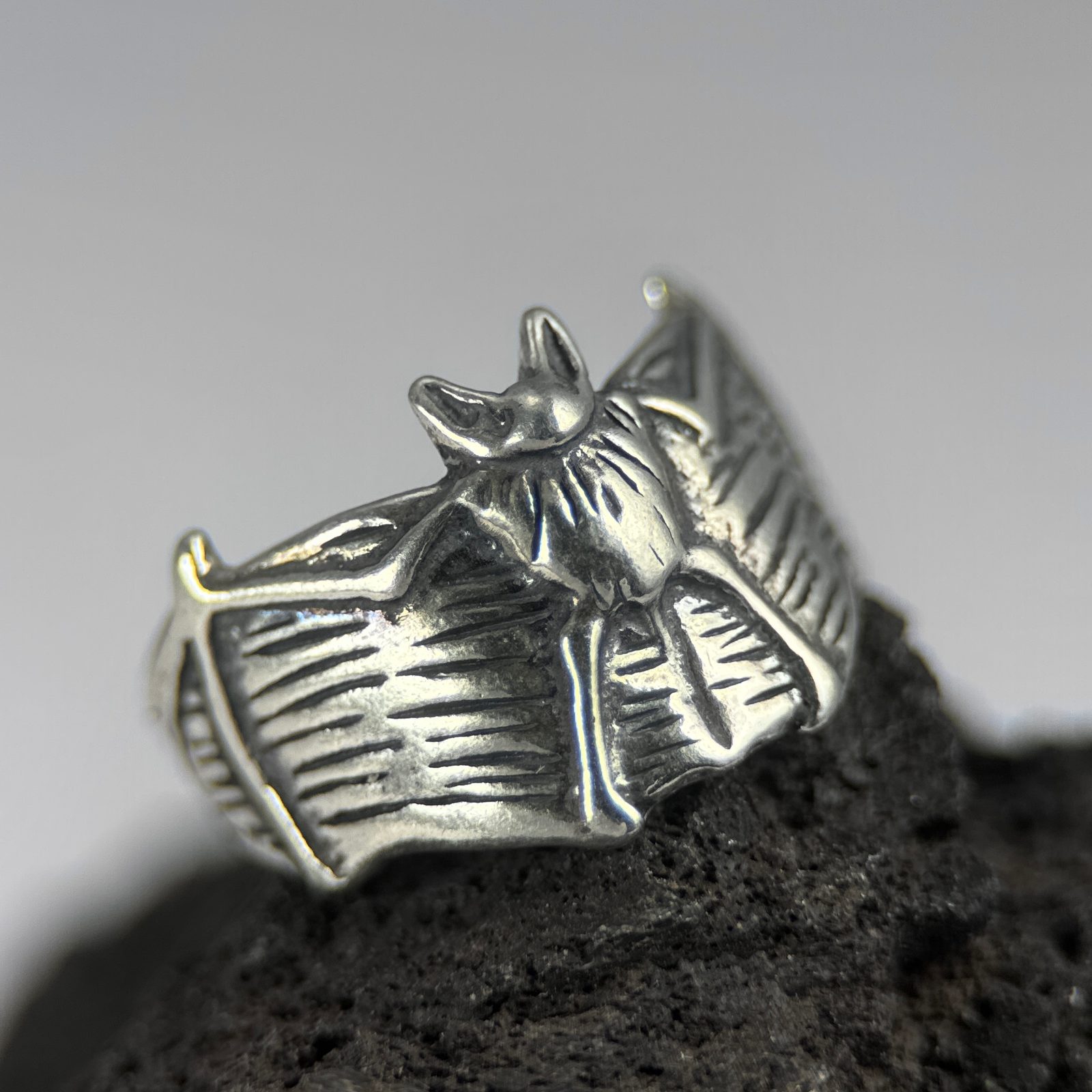 NOSFERATU silver ring Ag 925 Wulflund