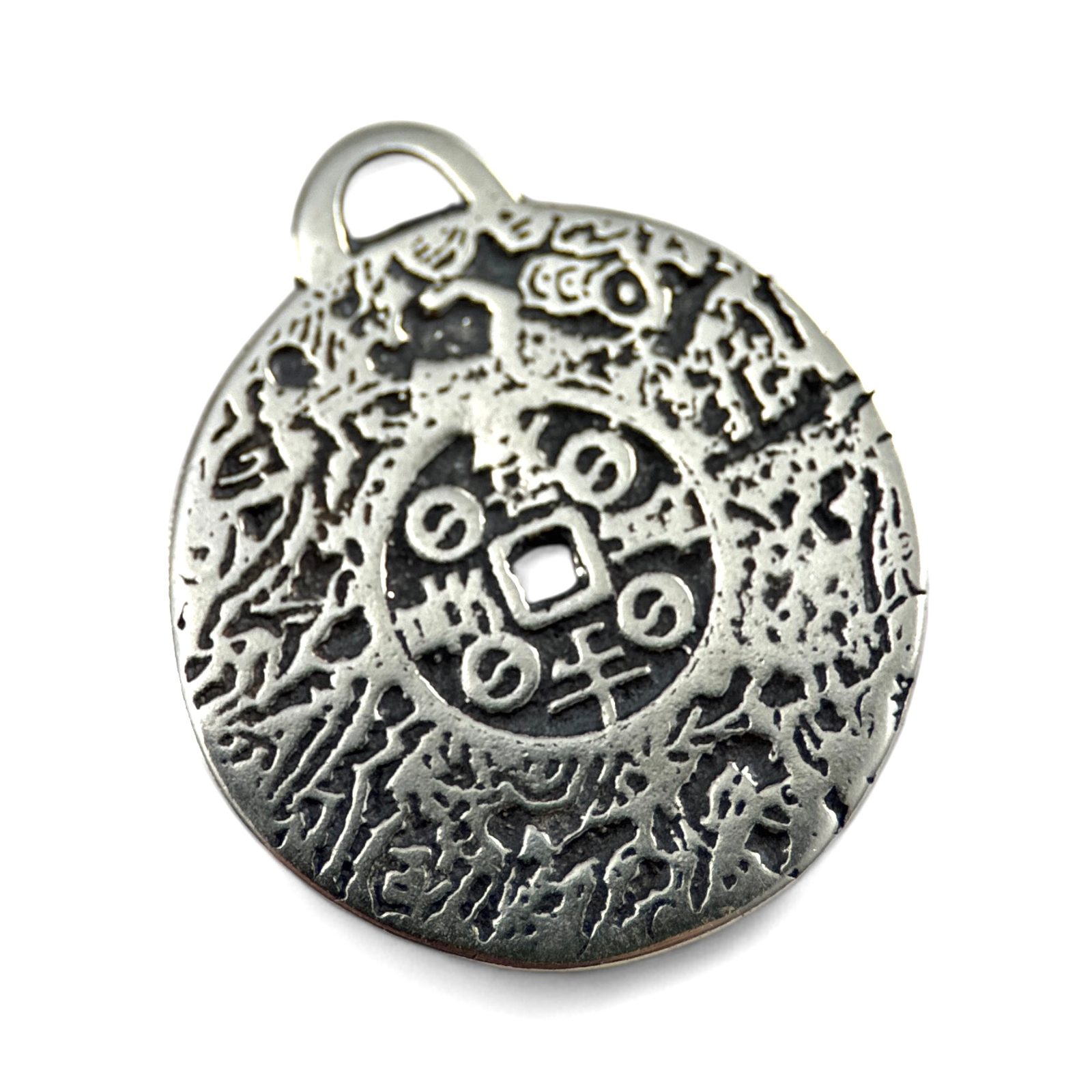 Amulet Wealth Buddhist Feng Shui, silver 925/1000 Wulflund
