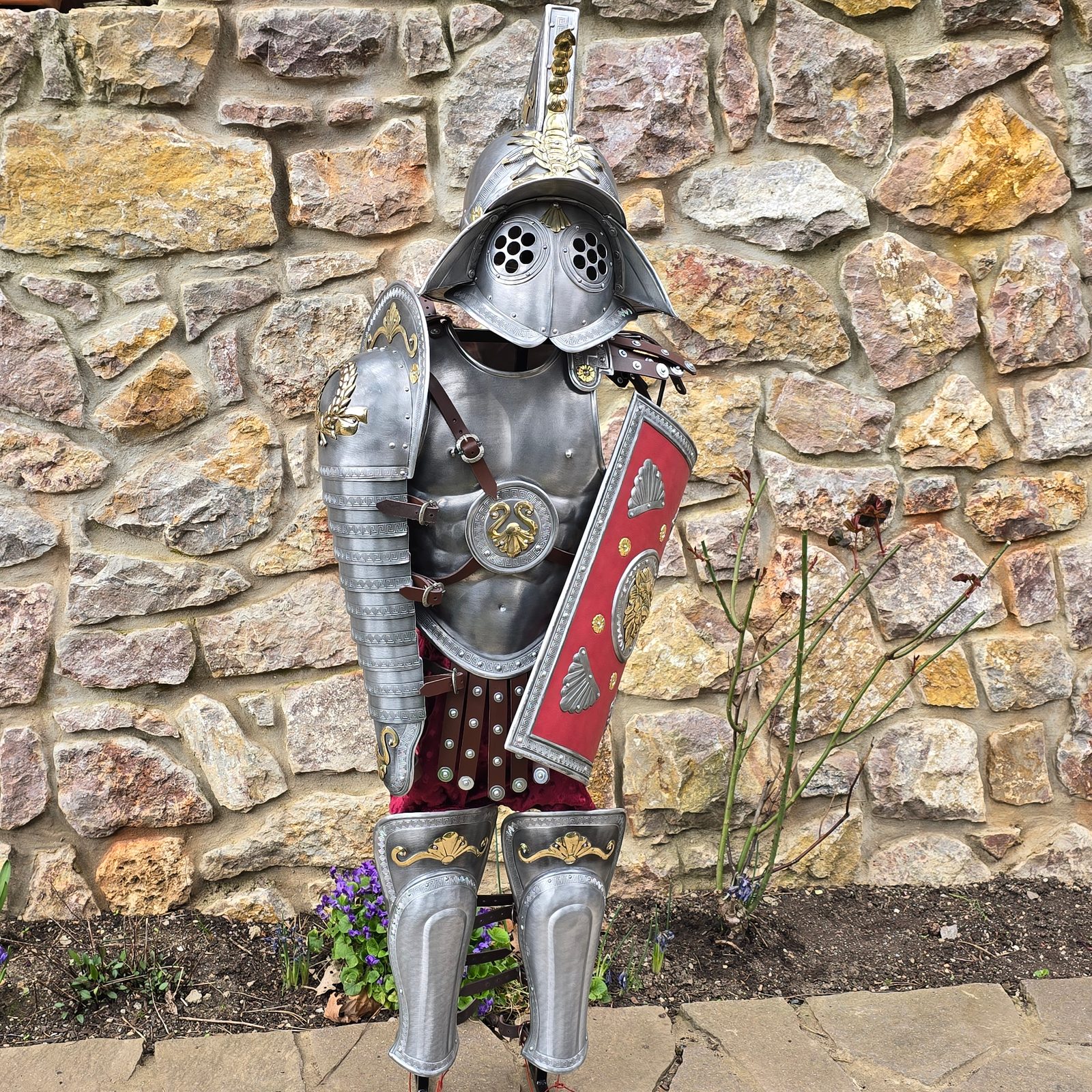GLADIATOR - MURMILLO, armour Gladiator Films and Games, Home decor Wulflund