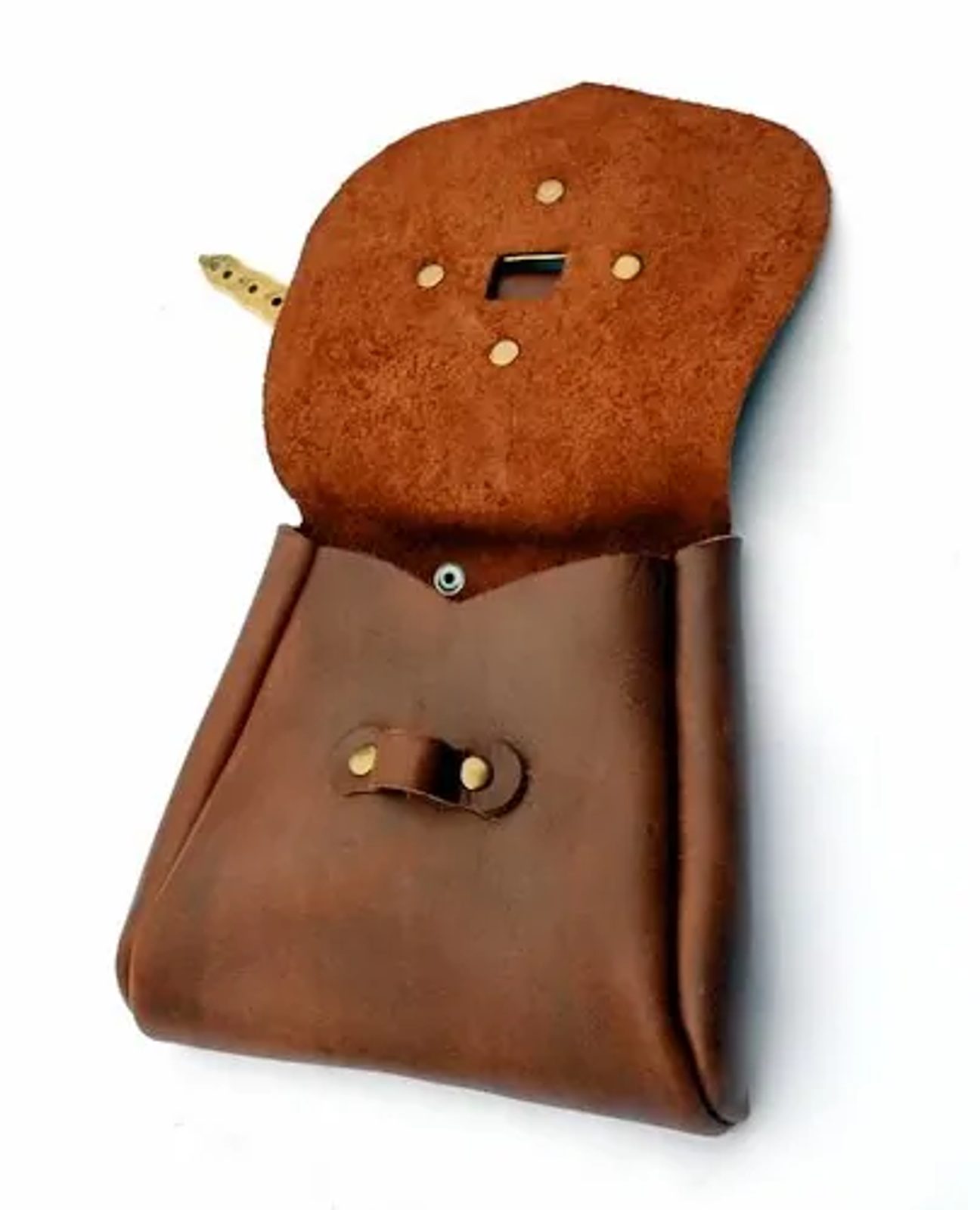 Viking leather bag, Birka Wulflund