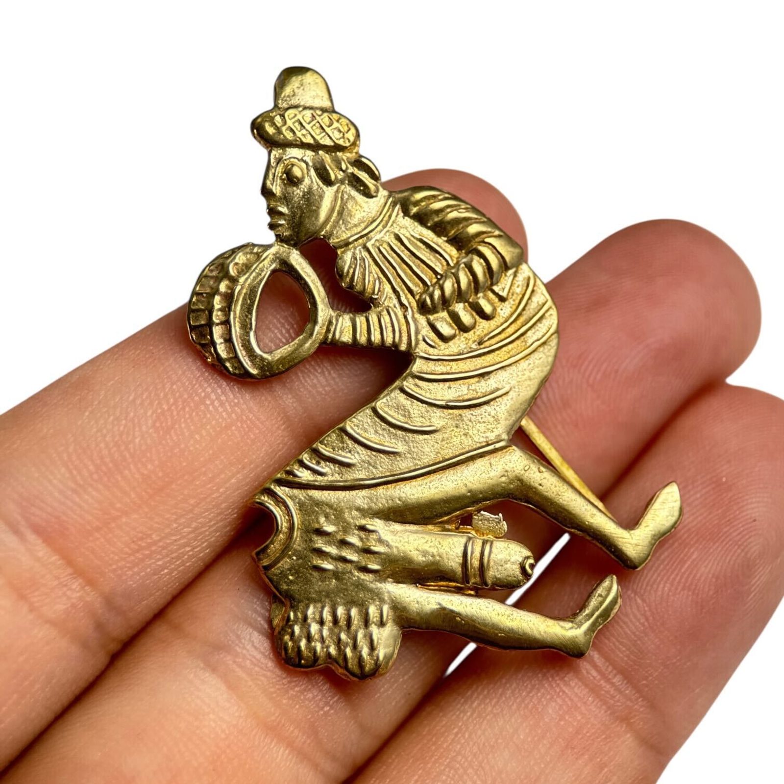 Mockingbird, medieval pilgrim badge Wulflund