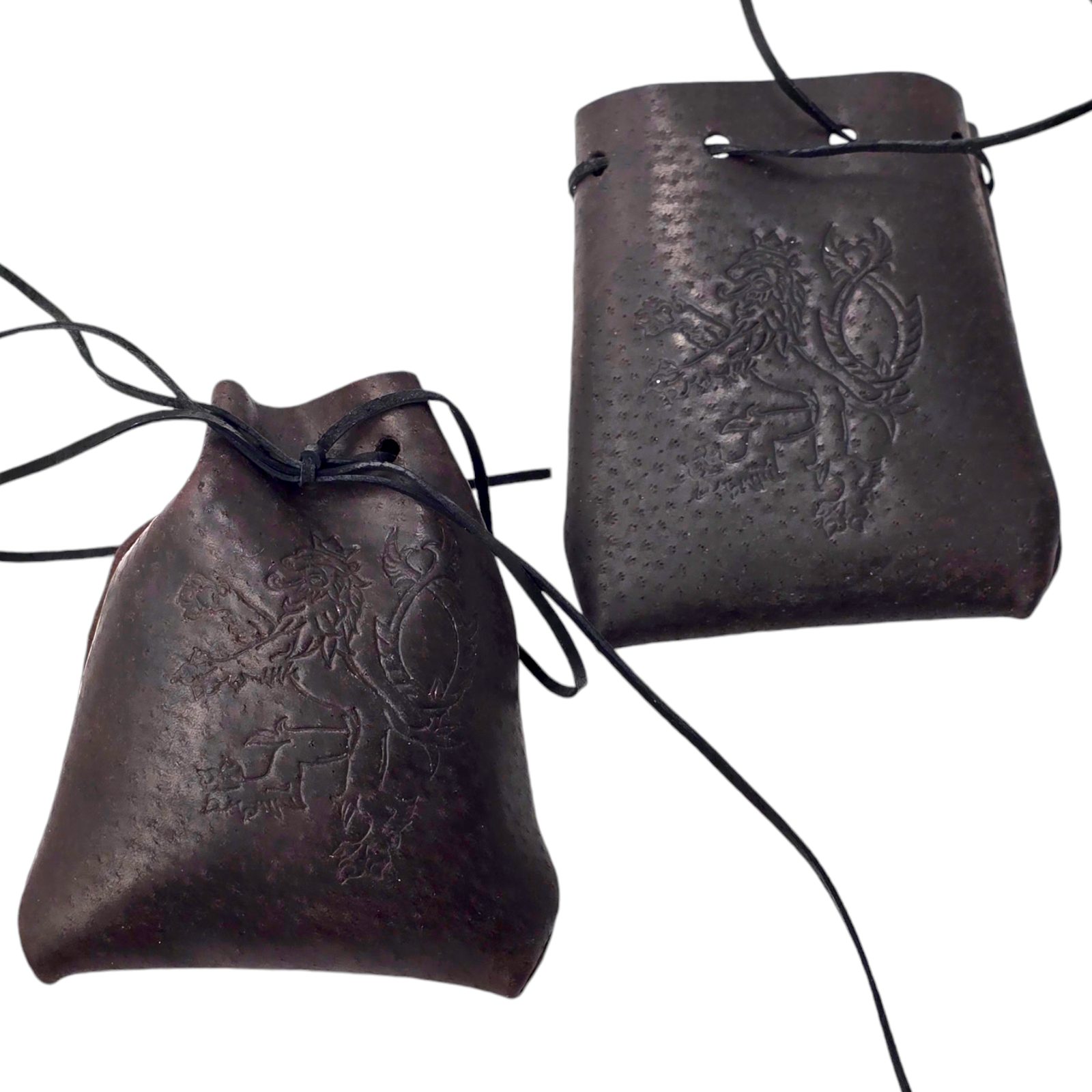 Leather pouch - Lion Wulflund