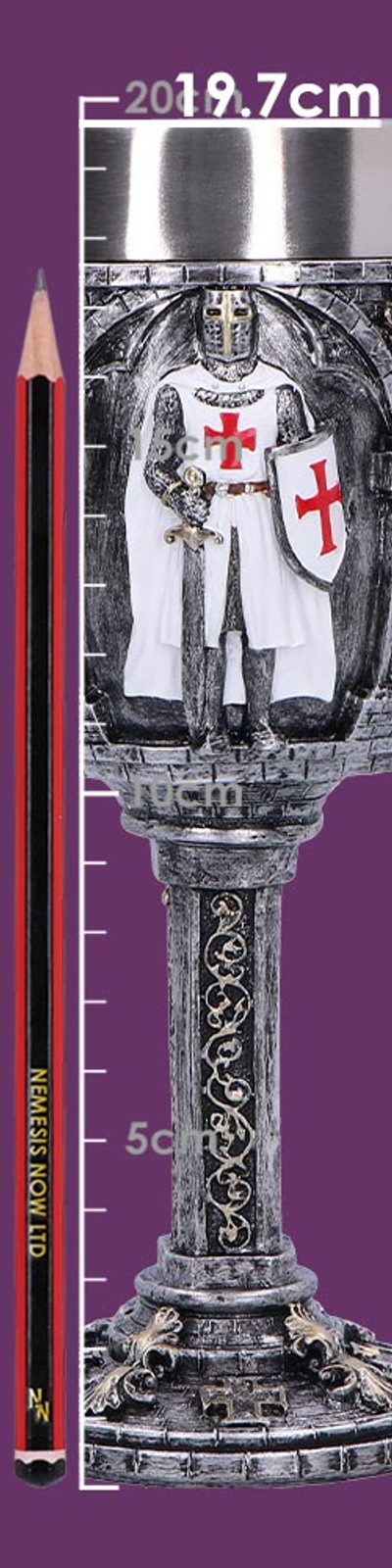 TEMPLAR, knight cup 19,7cm Wulflund