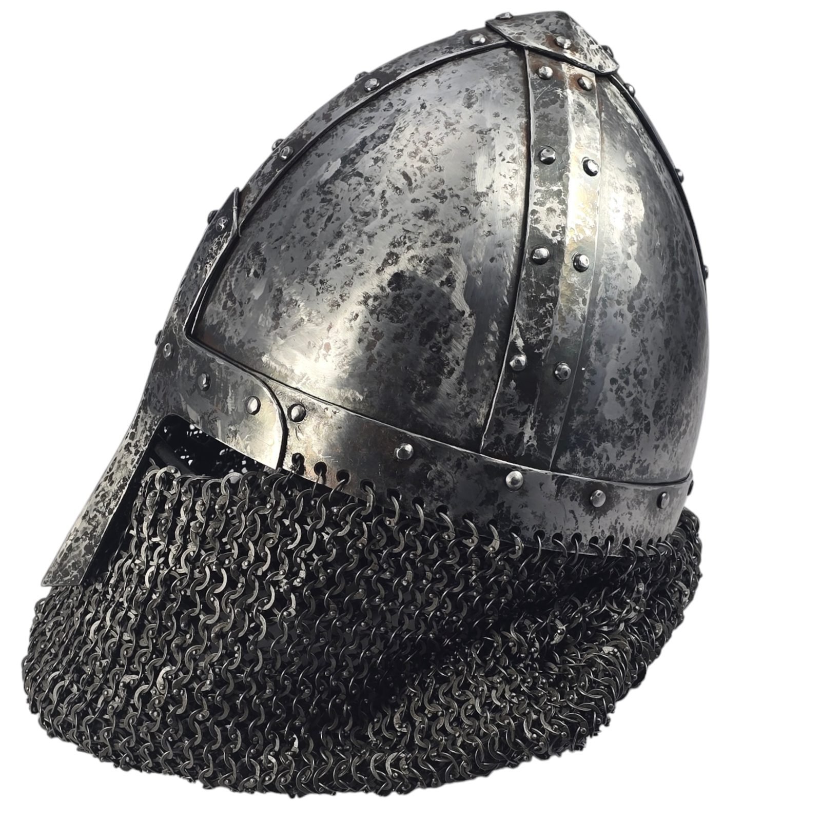 VIKING helmet for buhurt / HMB with face protection and ring sling Wulflund