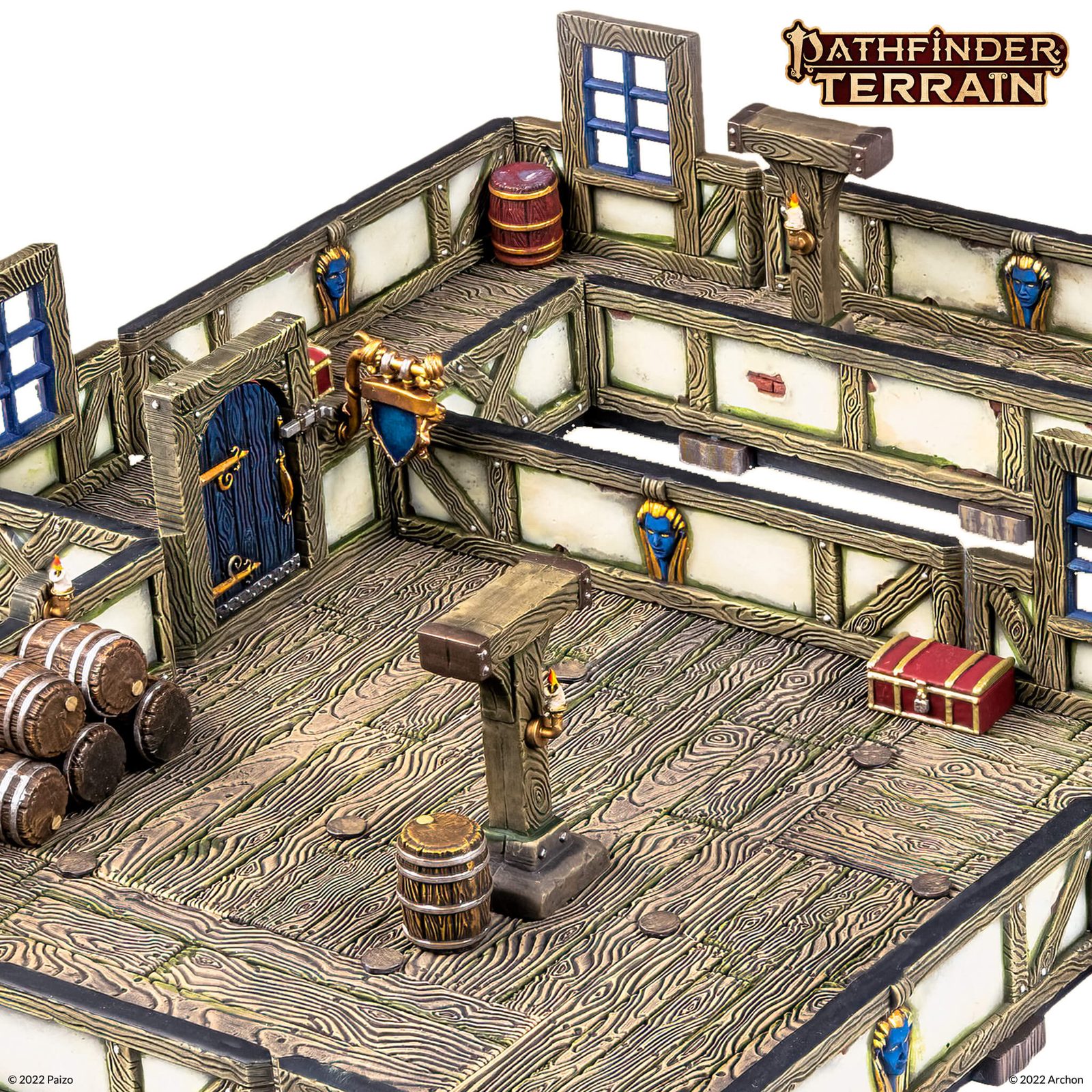 Dungeons & Lasers: Pathfinder Terrain - City of Absalom Wulflund