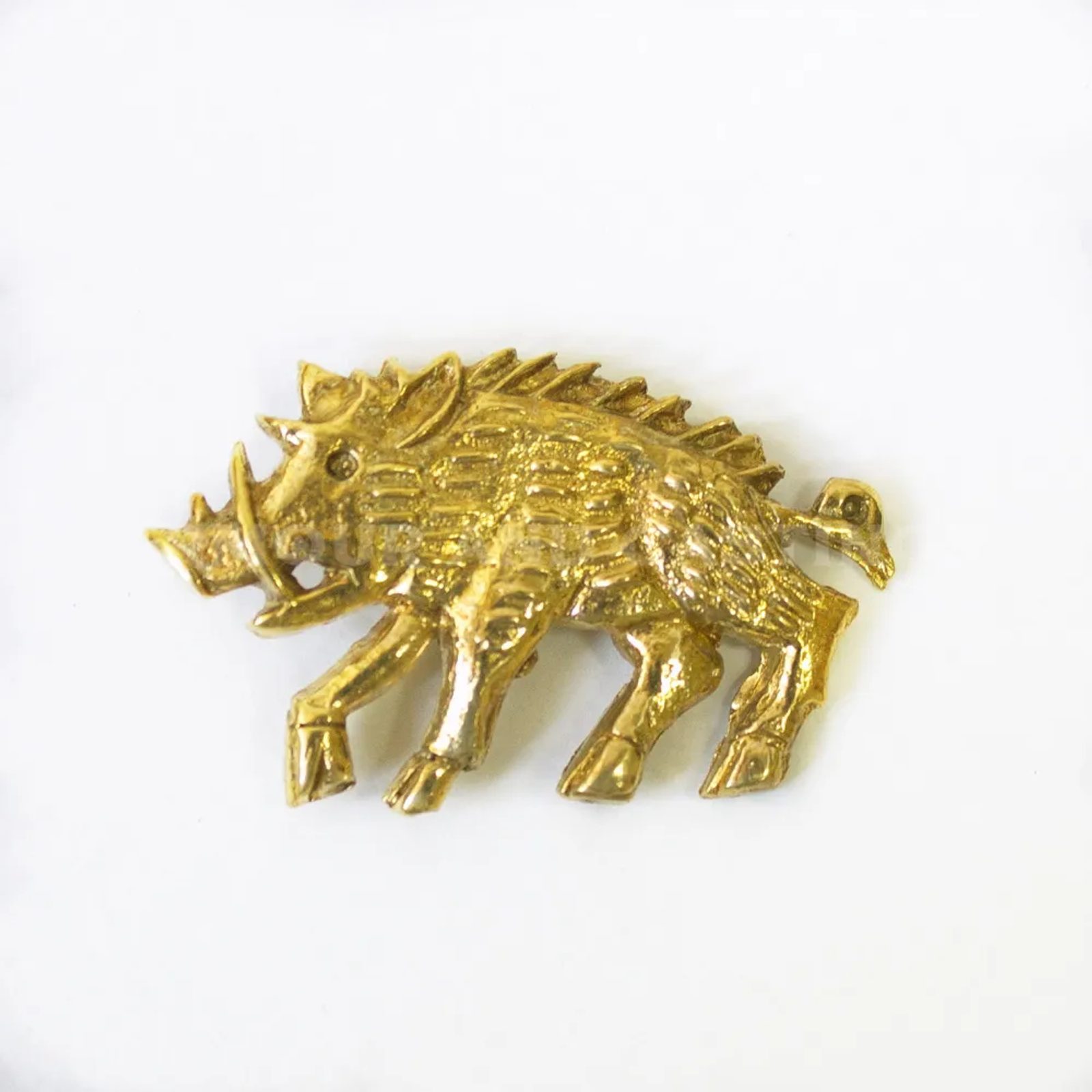 Boar, medieval pilgrim badge Wulflund