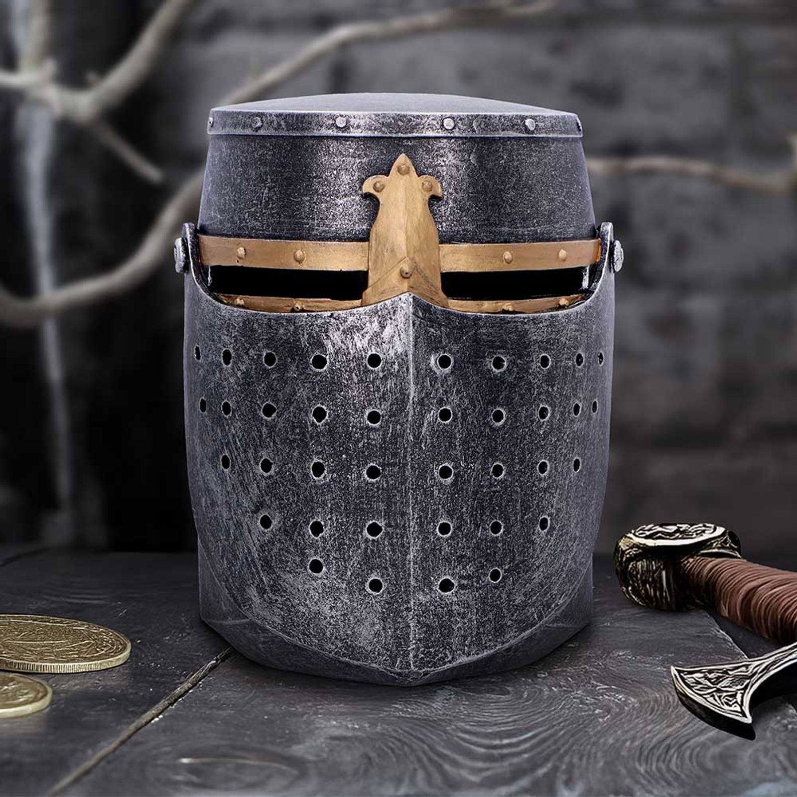 Crusader, money box 12.3cm Wulflund