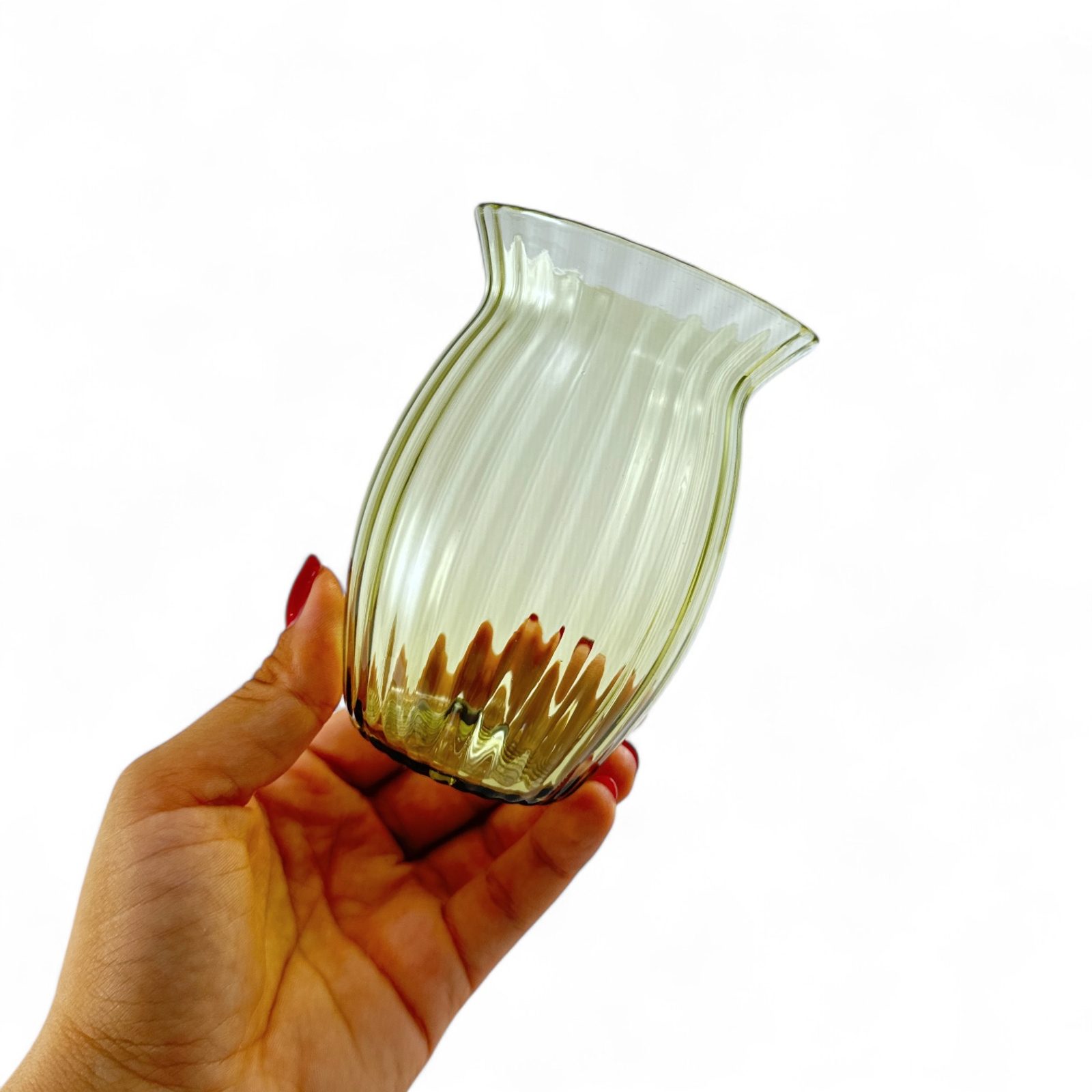 Medieval glass, historic green glass Wulflund