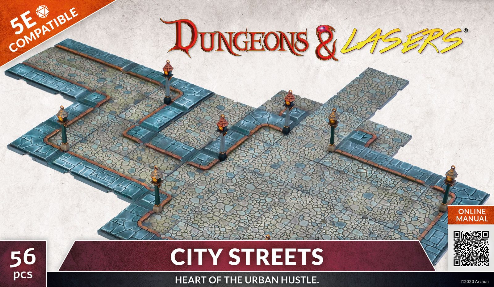 Dungeons & Lasers: City Streets Nous faisons revivre l'histoire