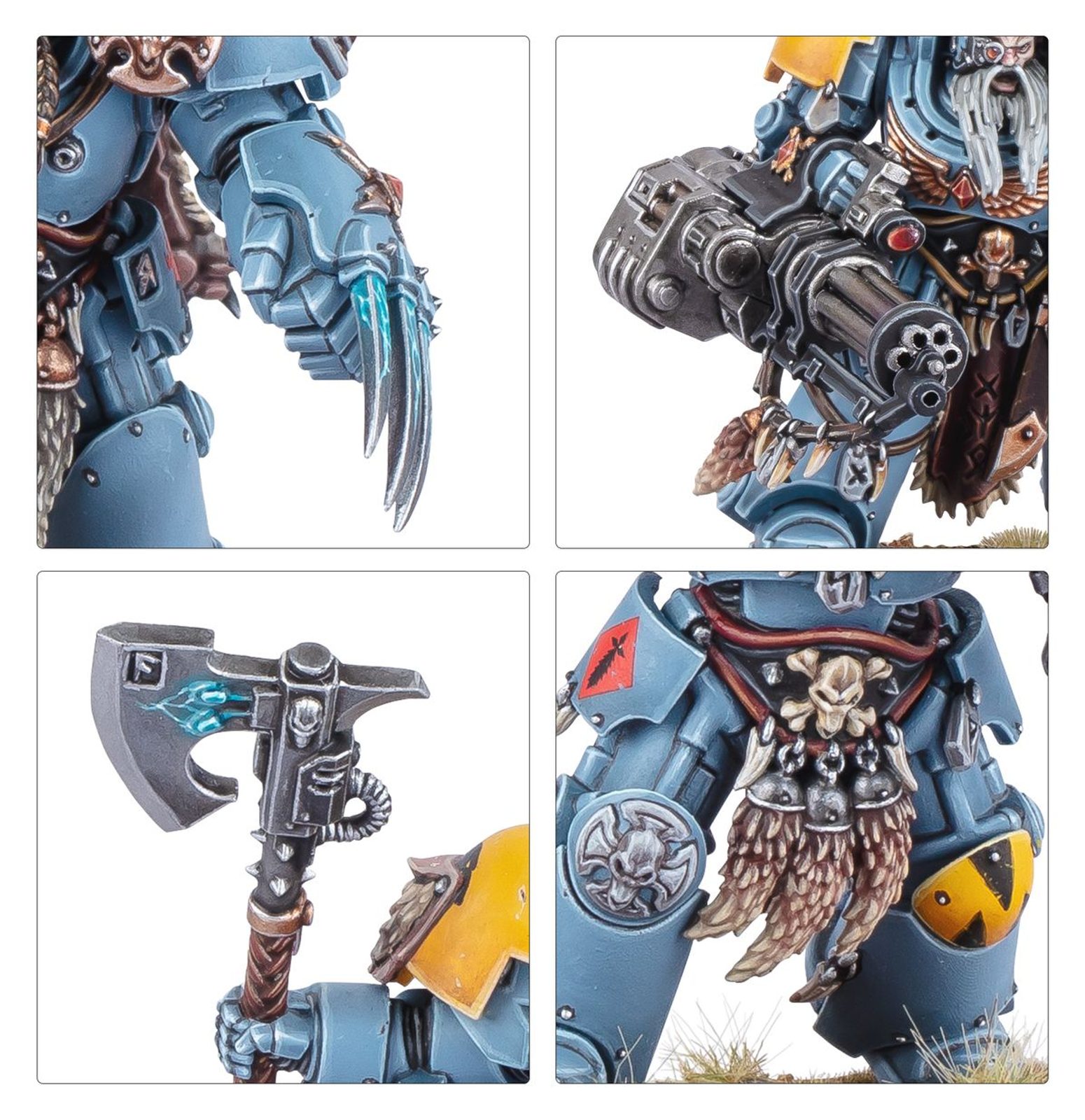 Warhammer 40k: Space Wolves - Wolf Guard Terminators Wulflund