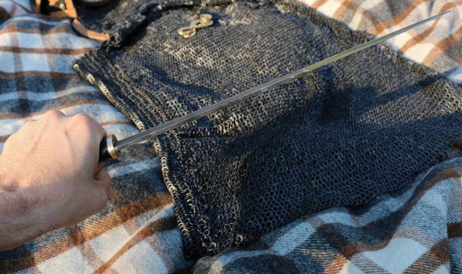 SCIAN | Skean, forged Irish Dagger Wulflund