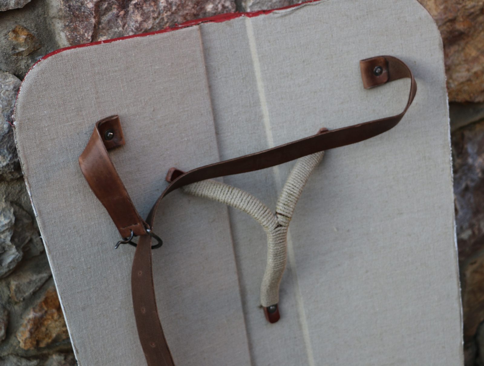 MEDIEVAL PAVISE SHIELD, hand painted wooden shield - Konstanz ...