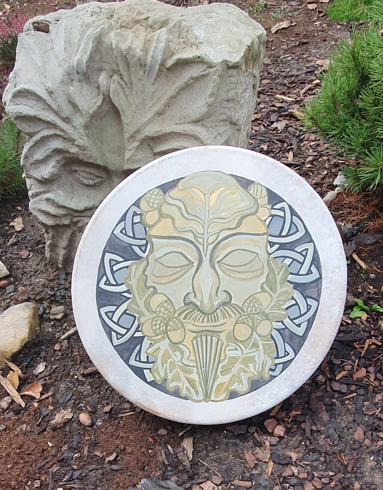 GREENMAN Shamanic Frame Drum - ø 40 cm Wulflund