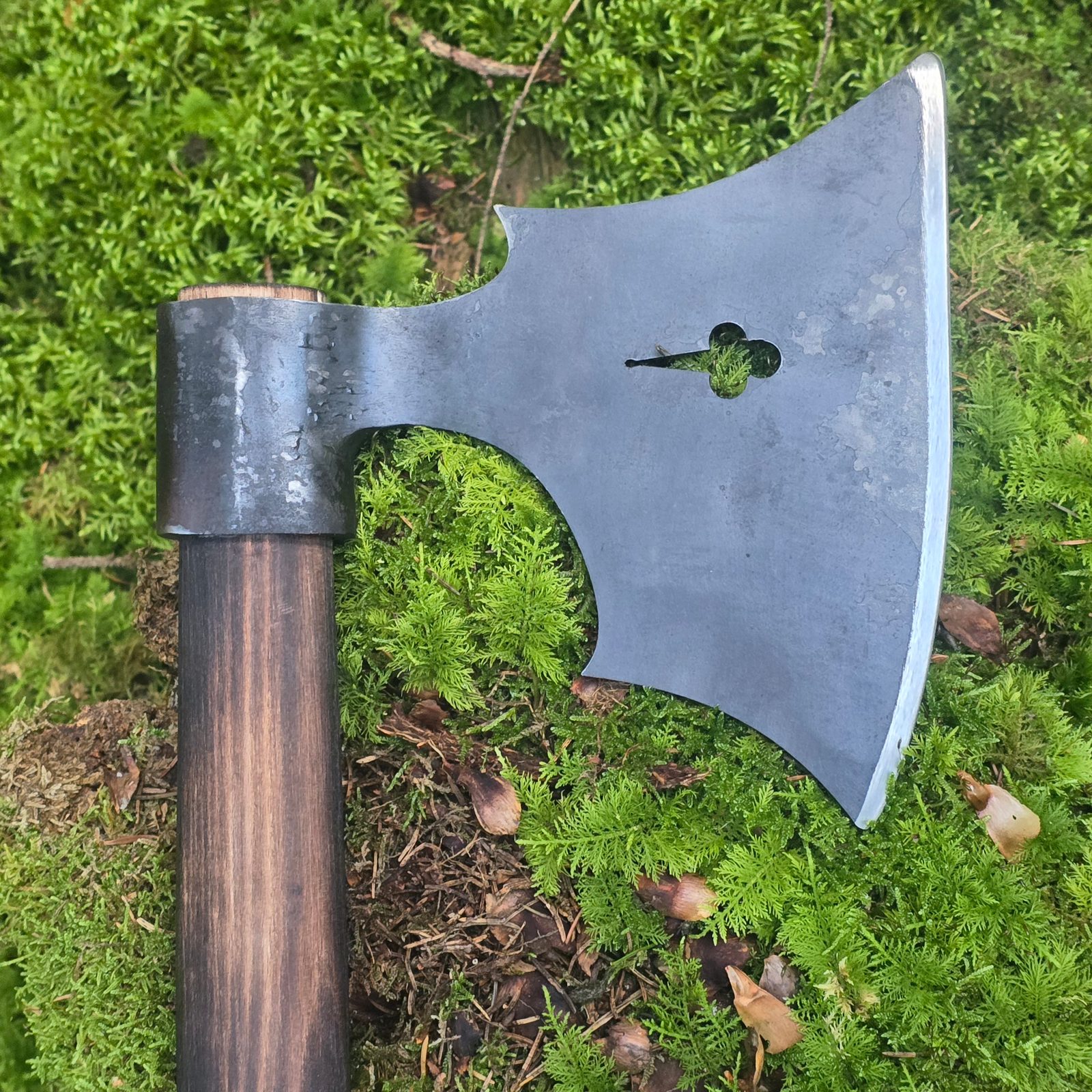 KUTTENBERG, Hussite medieval axe of the 15th century, replica Bohemia Wulflund