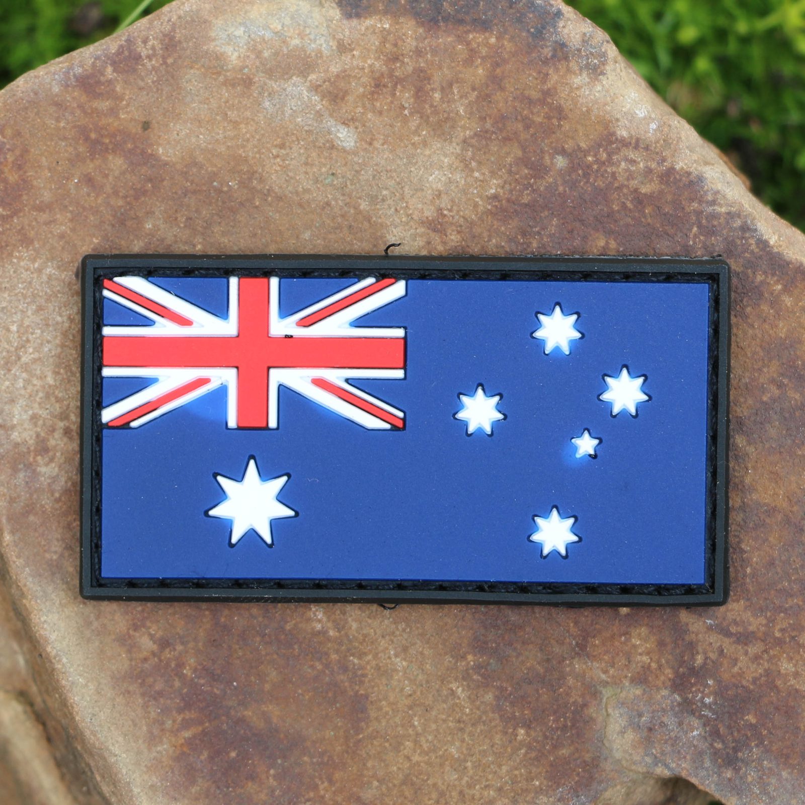 Australia Flag Rubber Patch military patches Accessories, Fashion Wulflund