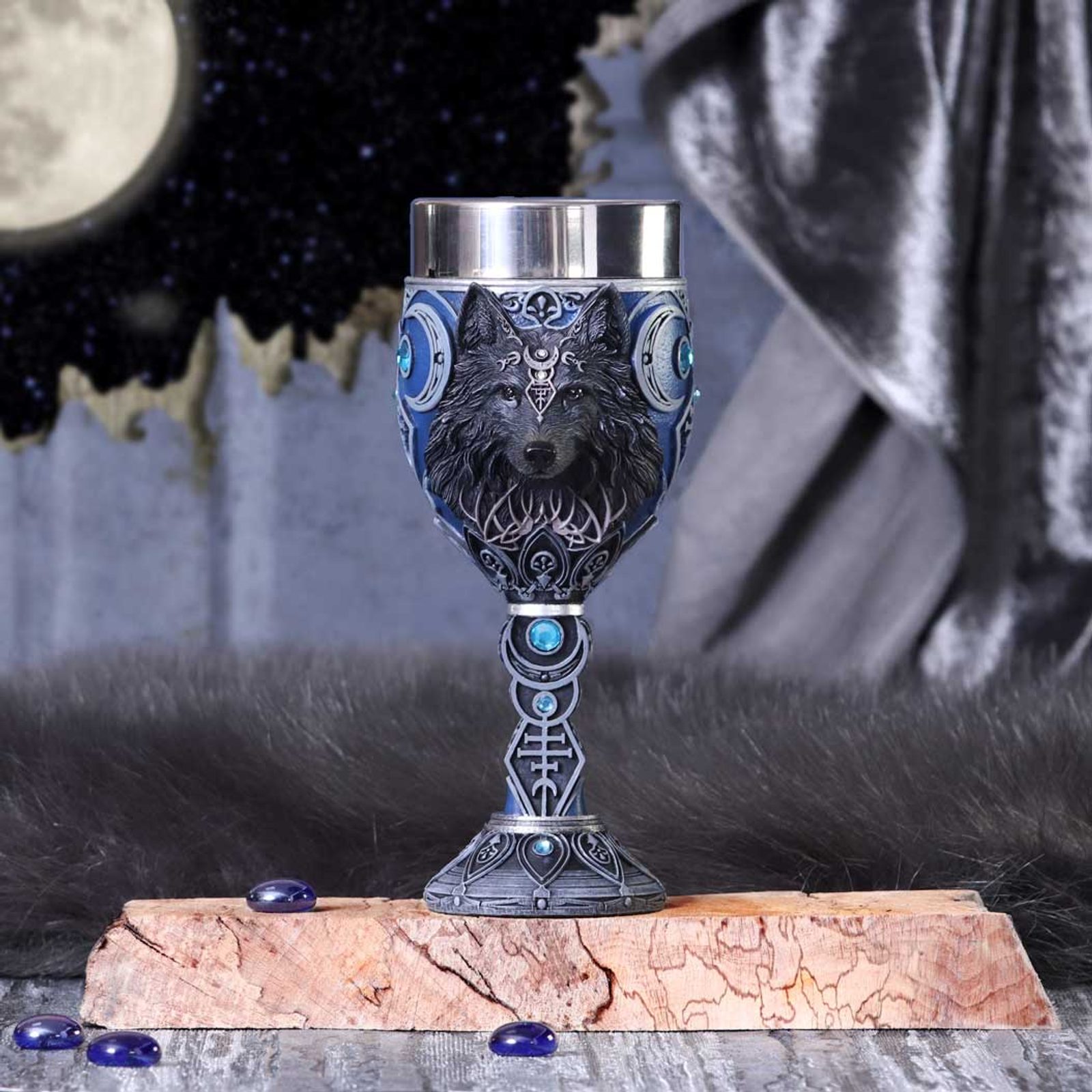 Wolf Moon Goblet 19.5cm Wulflund