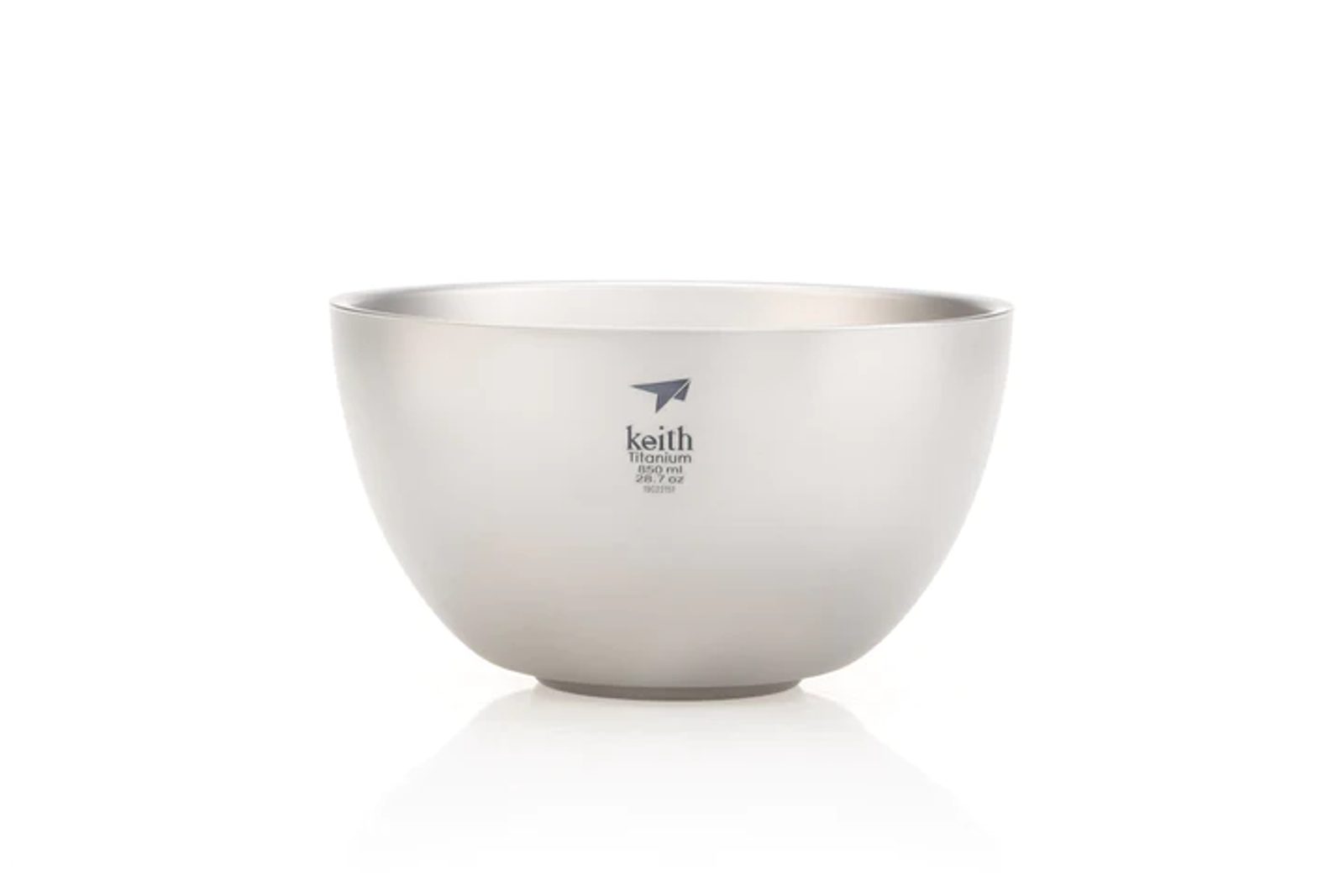 Double-wall Titanium Bowl 850ml Ti5355 Wulflund