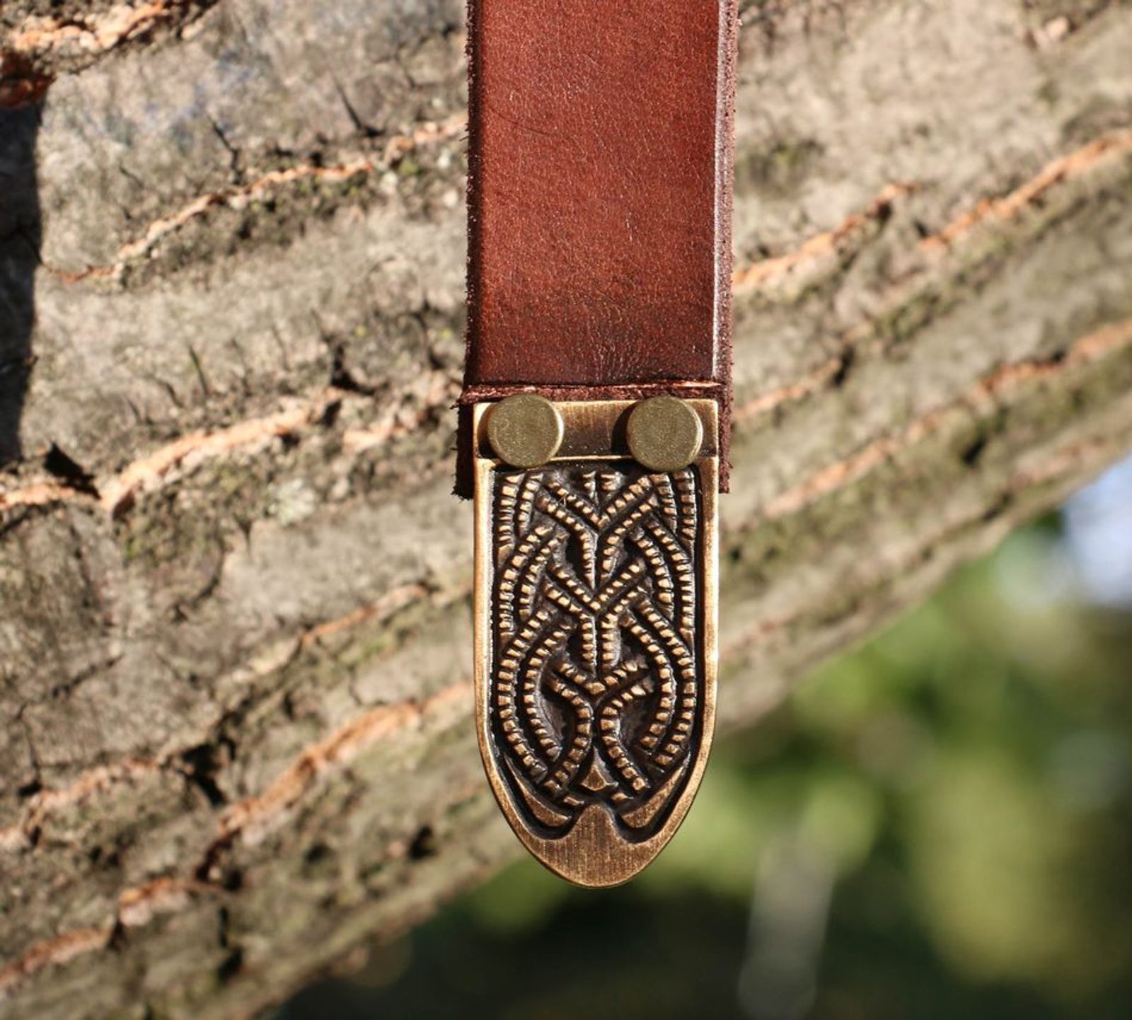 GOKSTAD, Viking Leather Bag - Pouch Wulflund