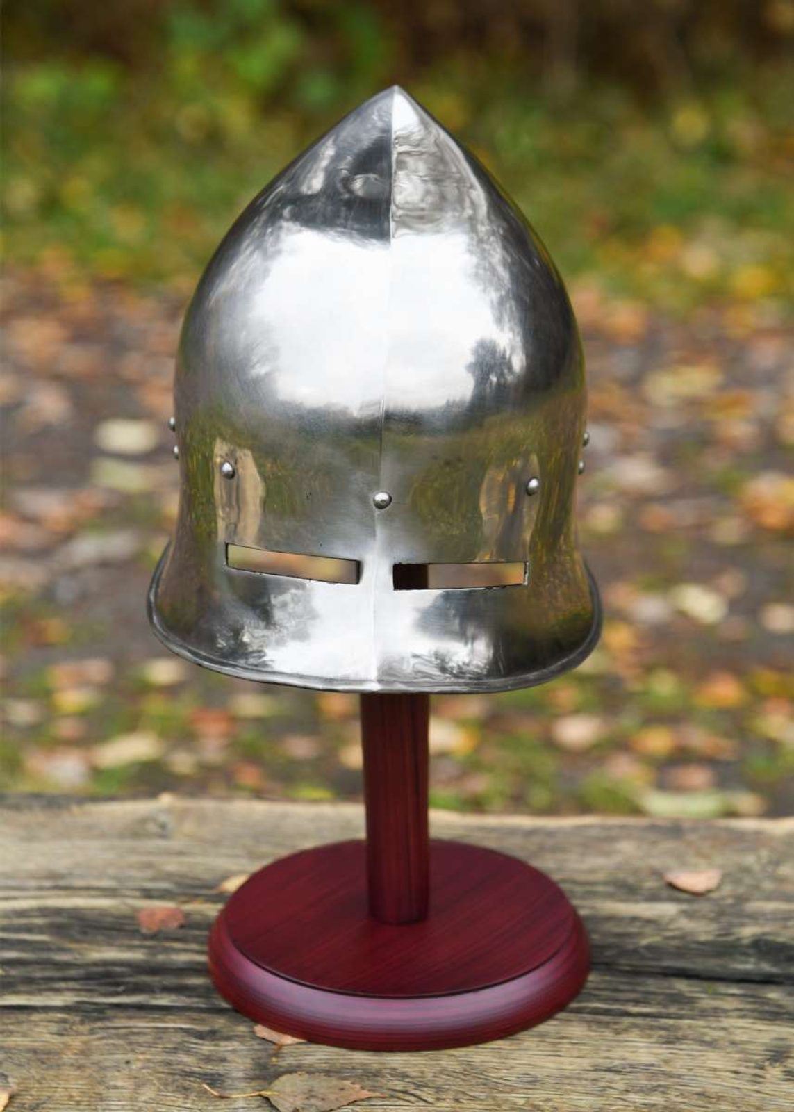 Helmet stand equipment for helmets Helmets, Armour Wulflund