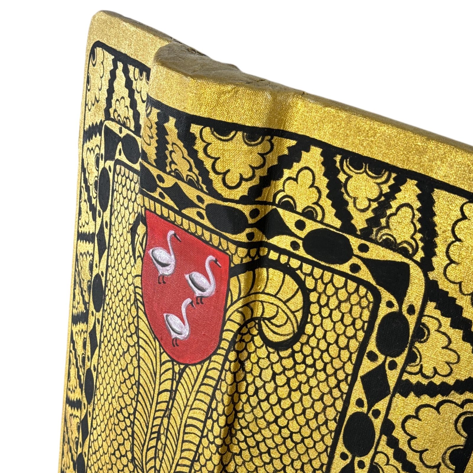 Medieval Pavise Shield, Chomutov, Bohemia Wulflund