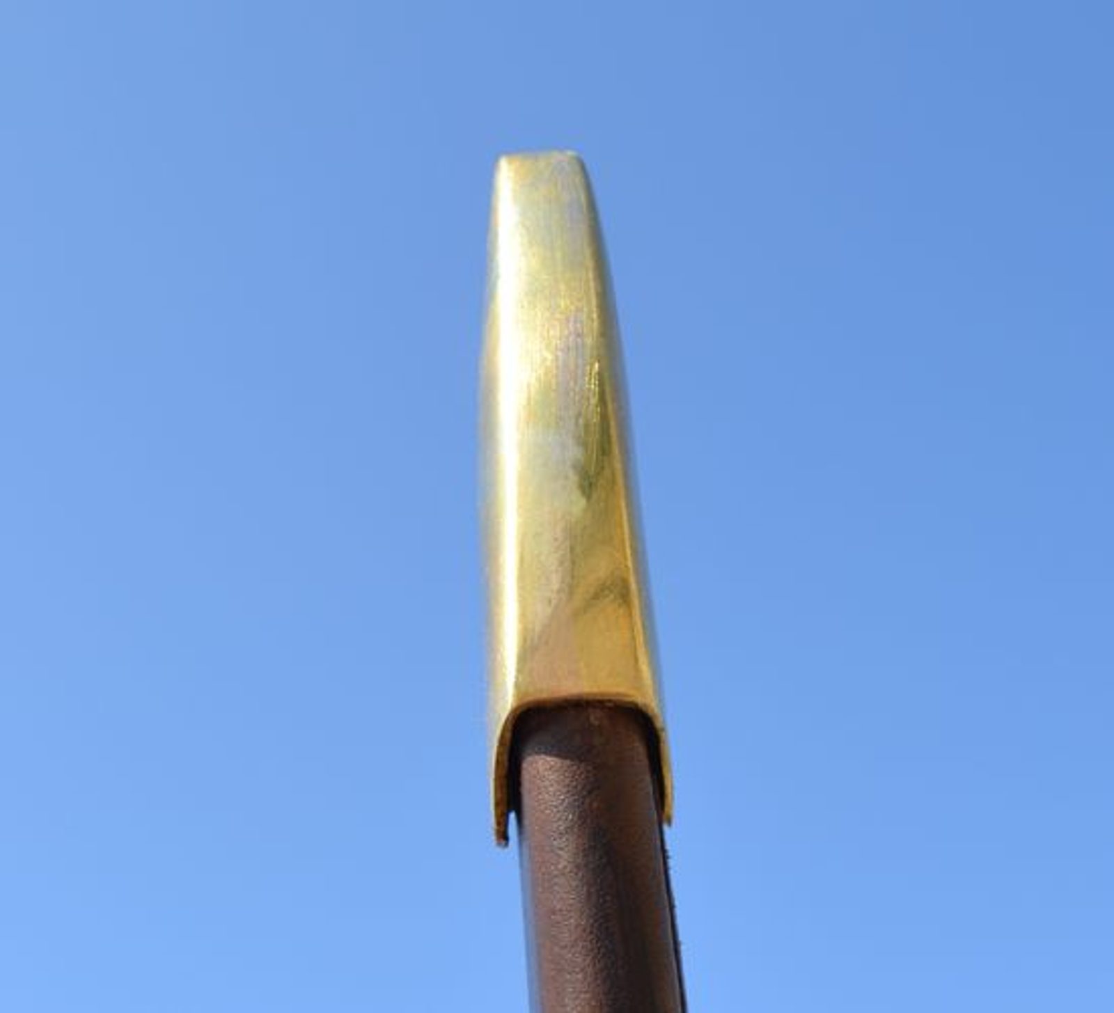 Leather Sheath for the Medieval Sword with Scabbard Chape Wulflund