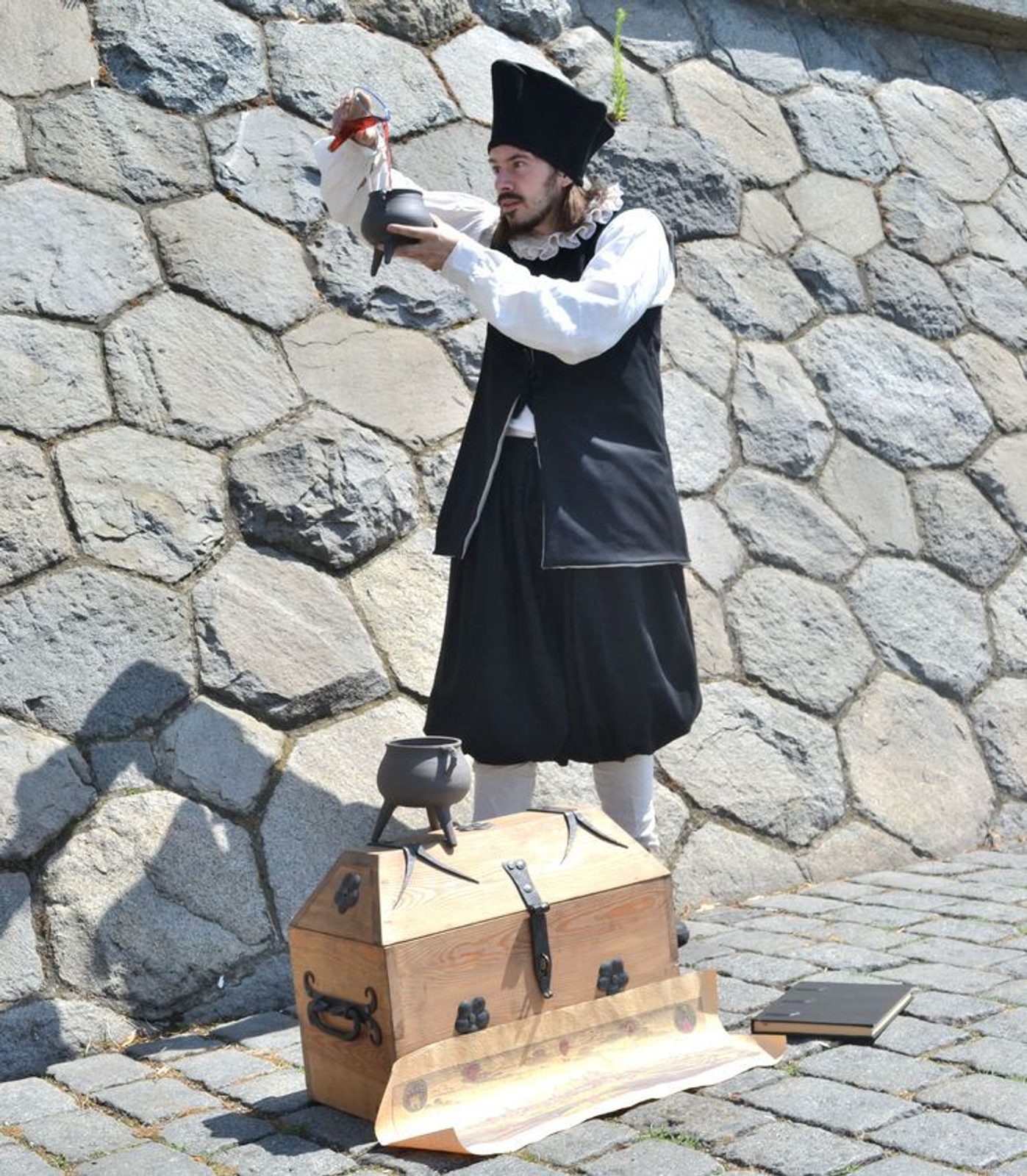 Renaissance Alchemist, costume rental Wulflund