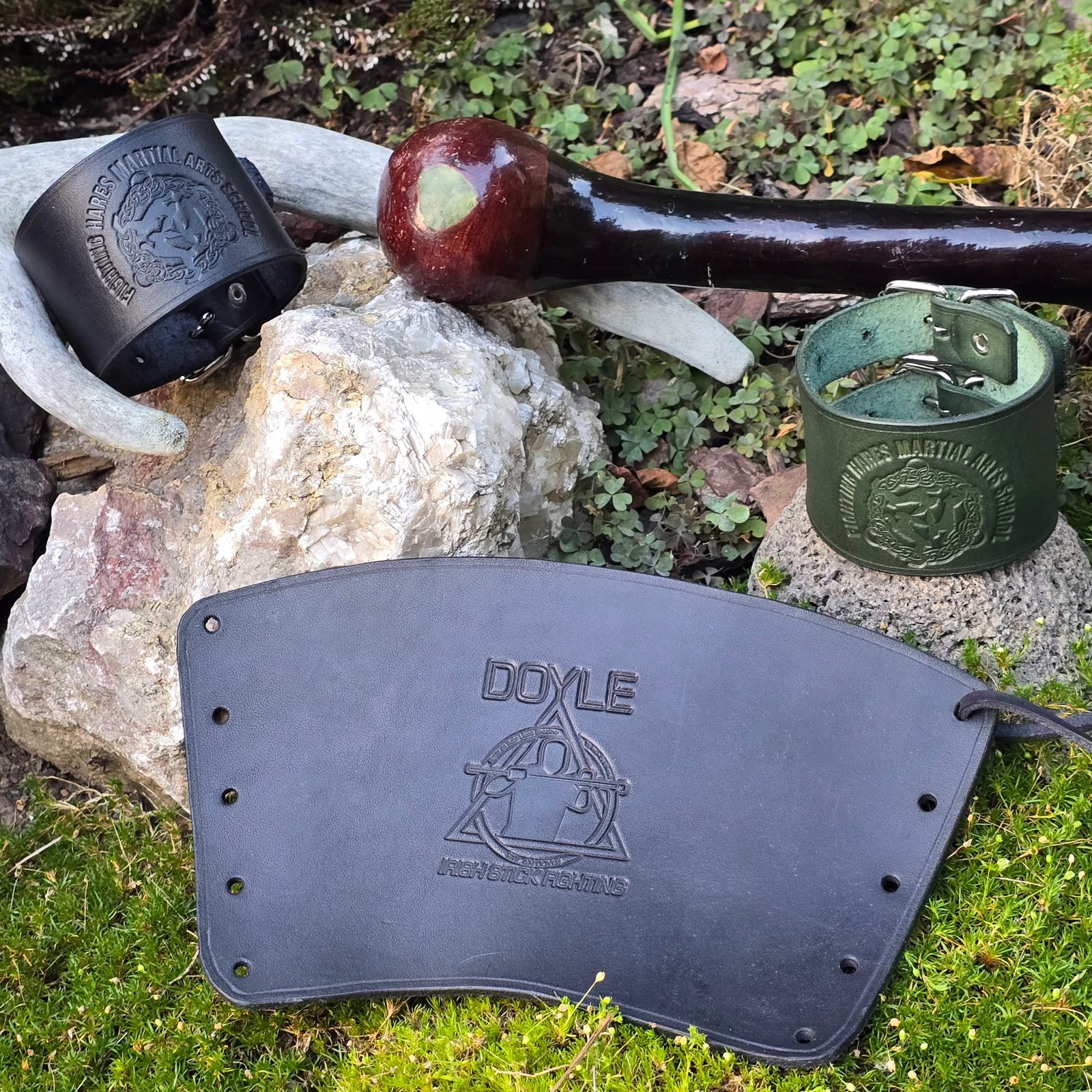 DOYLE, Irish Stick Fighting, Handgelenkband, schwarz Wir lassen ...