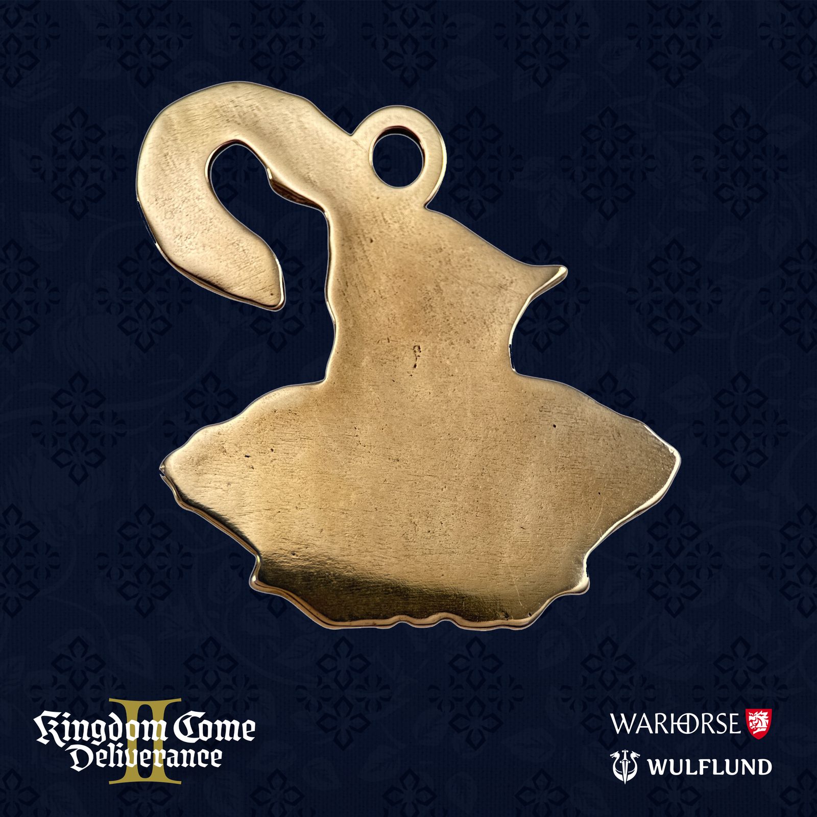 Knight Pendant, Kingdom Come: Deliverance II, bronze Wulflund