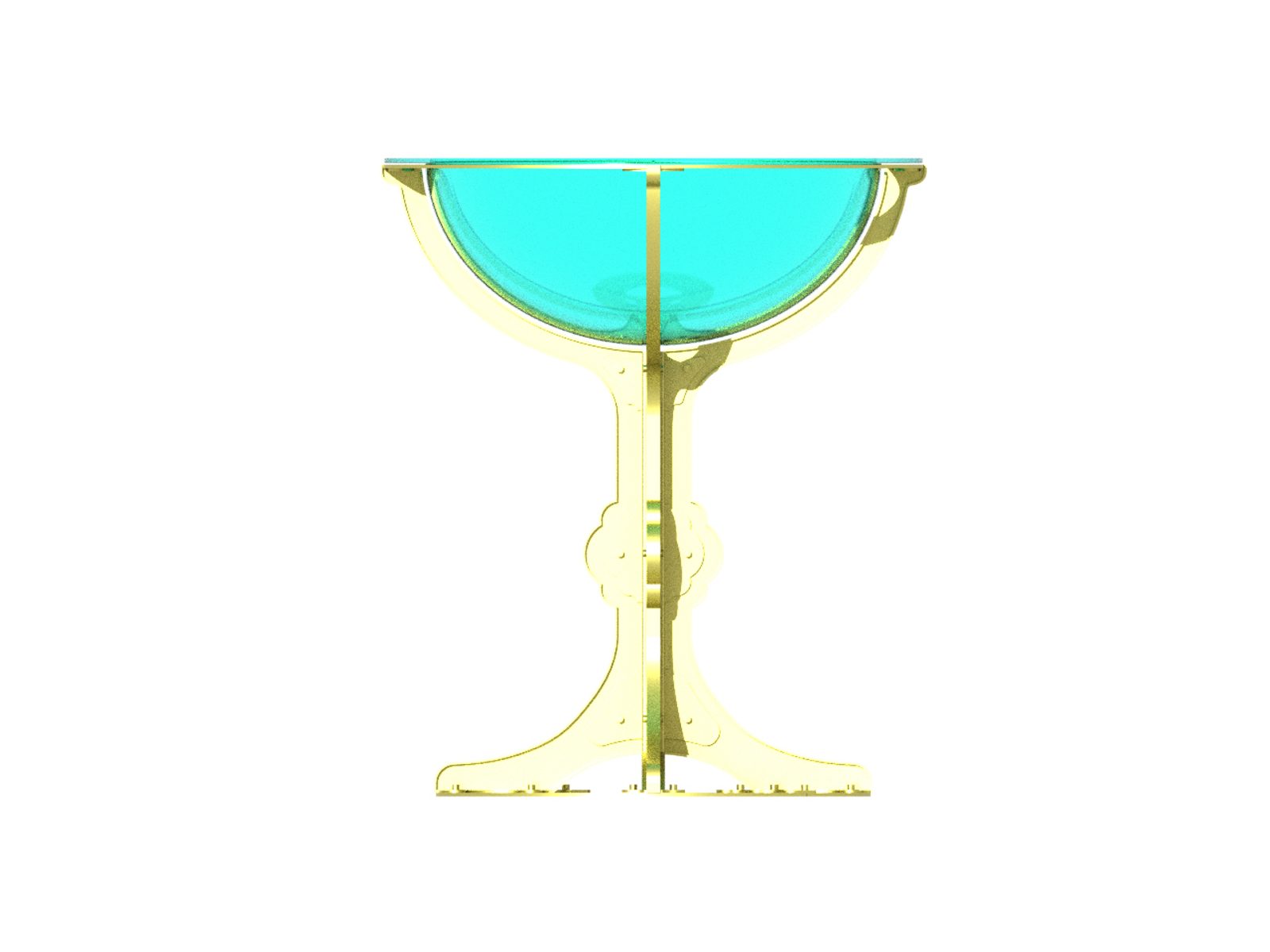 Burlesque Champagne glass de luxe Wulflund