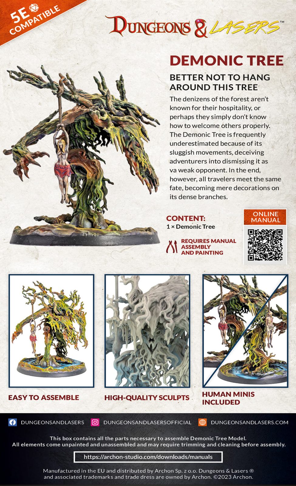 Dungeons & Lasers: Demonic Tree Wulflund