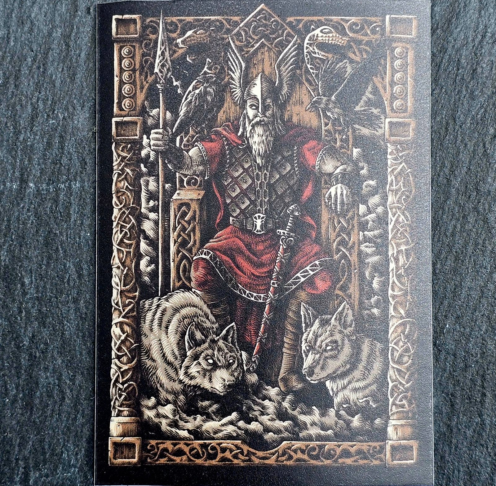 ODIN, Magnet, 57x80 mm Wir lassen Geschichte lebendig werden!