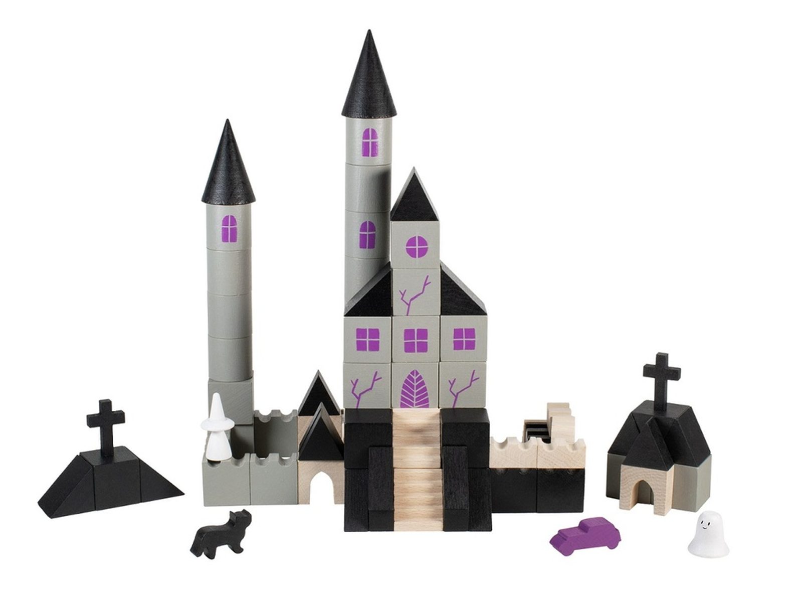 Haunted castle, building set Wulflund