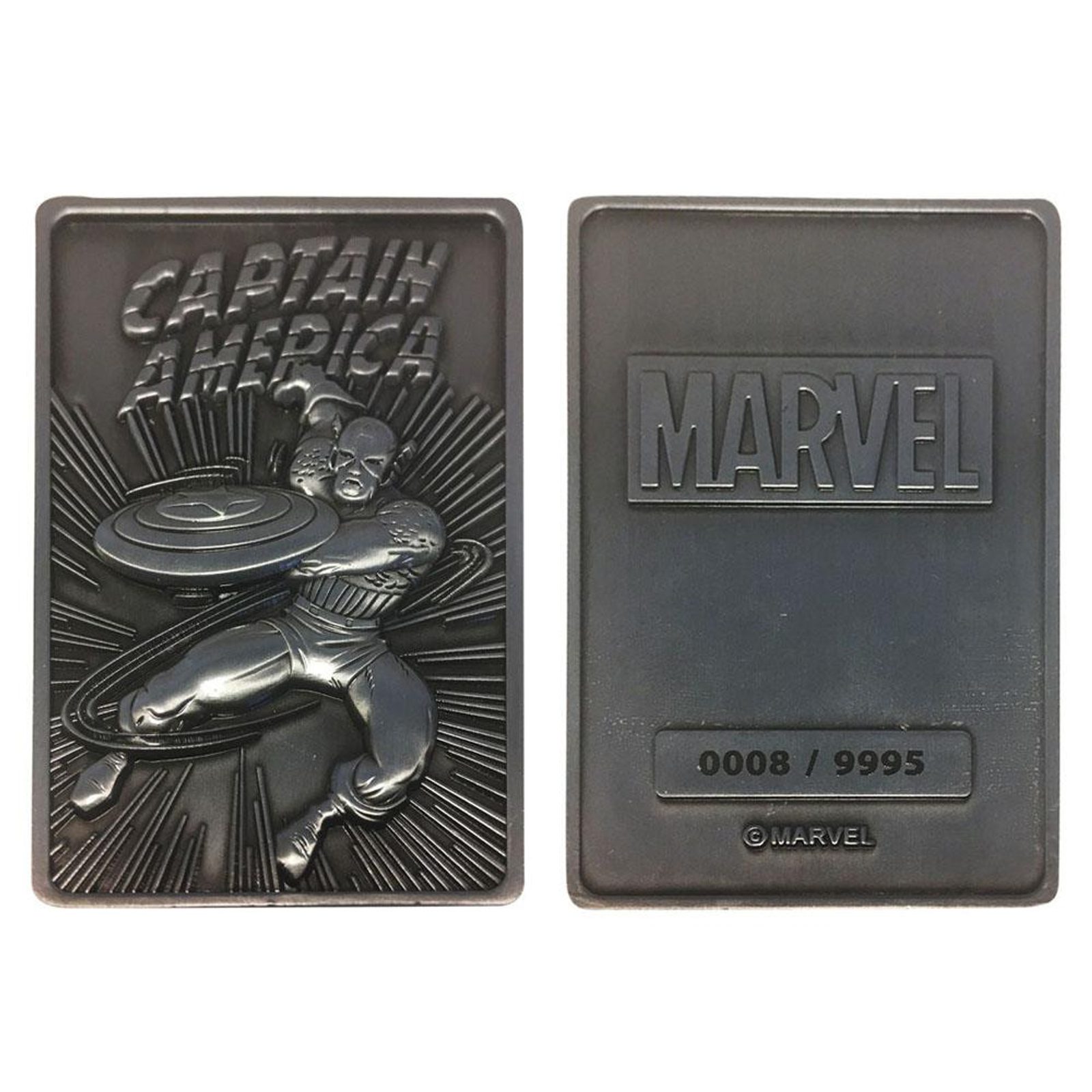 Marvel Ingot Captain America Edition limitée Films et jeux divers Nous ...