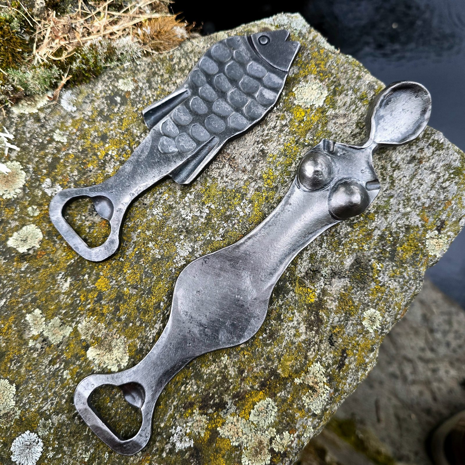 Mermaid, forged beer opener for sailors Wulflund