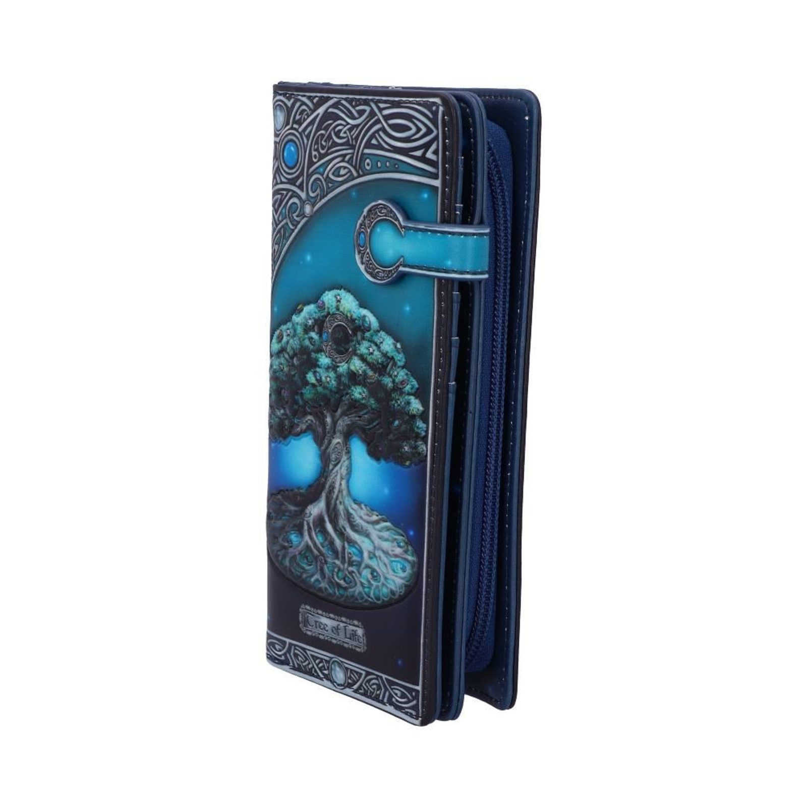 Tree of Life Embossed Purse 18.5cm Wulflund