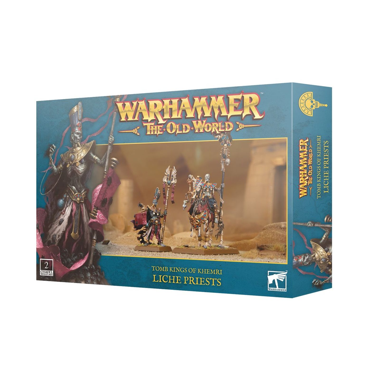 Warhammer Old World: Tomb Kings of Khemri: Liche Priests Wulflund