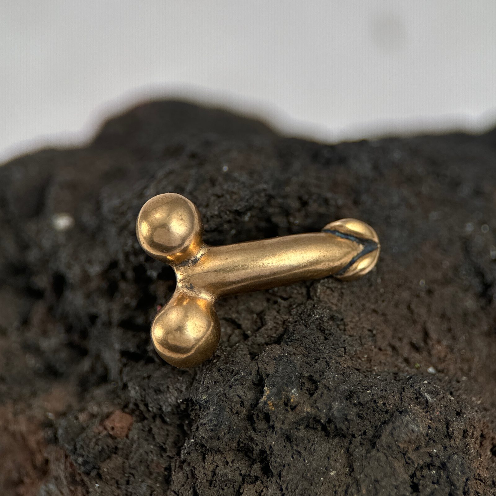 FASCINUS, Roman phallic pendant, bronze Wulflund